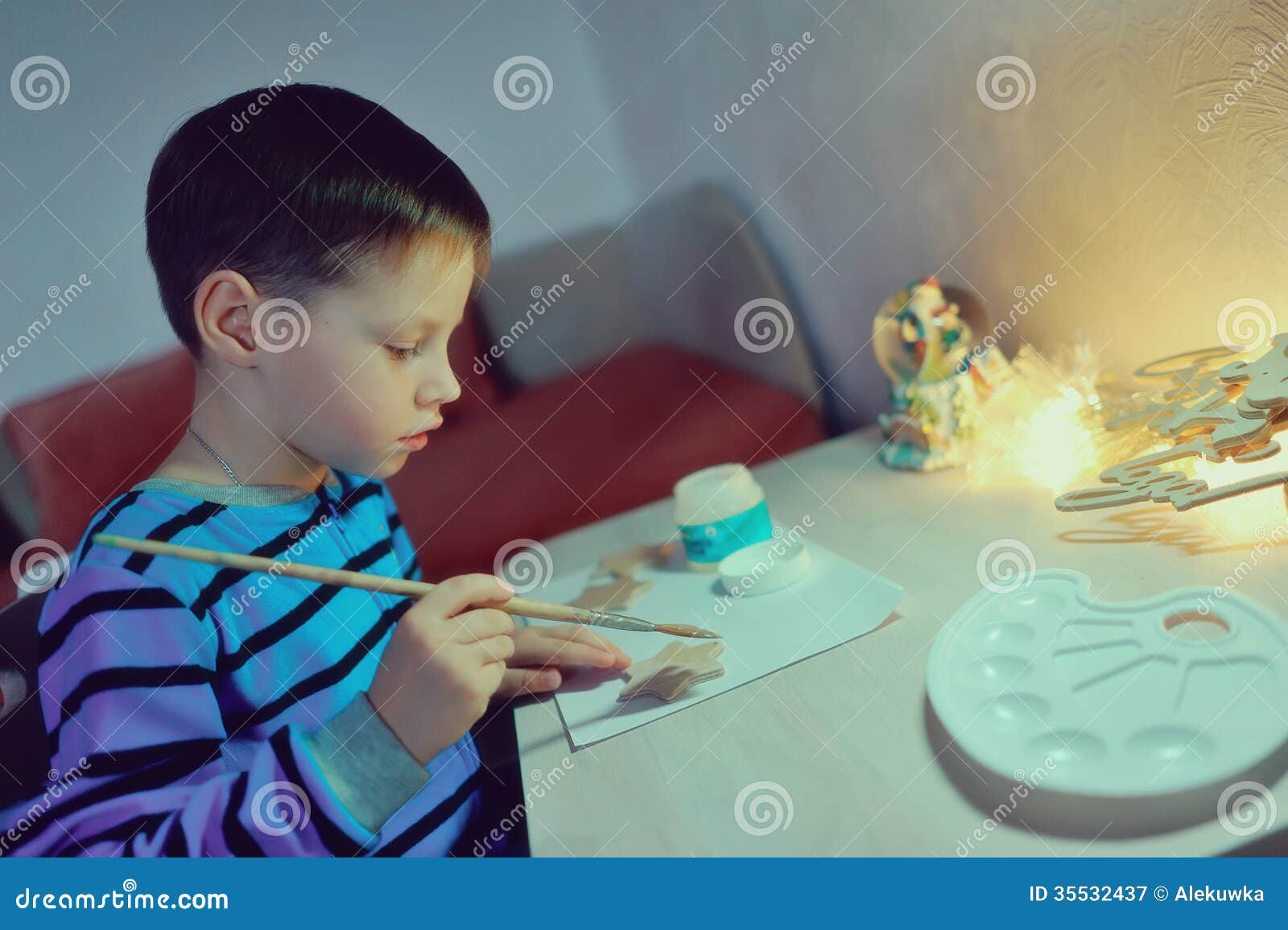 Creative boy stock image. Image of colored, christmas - 35532437