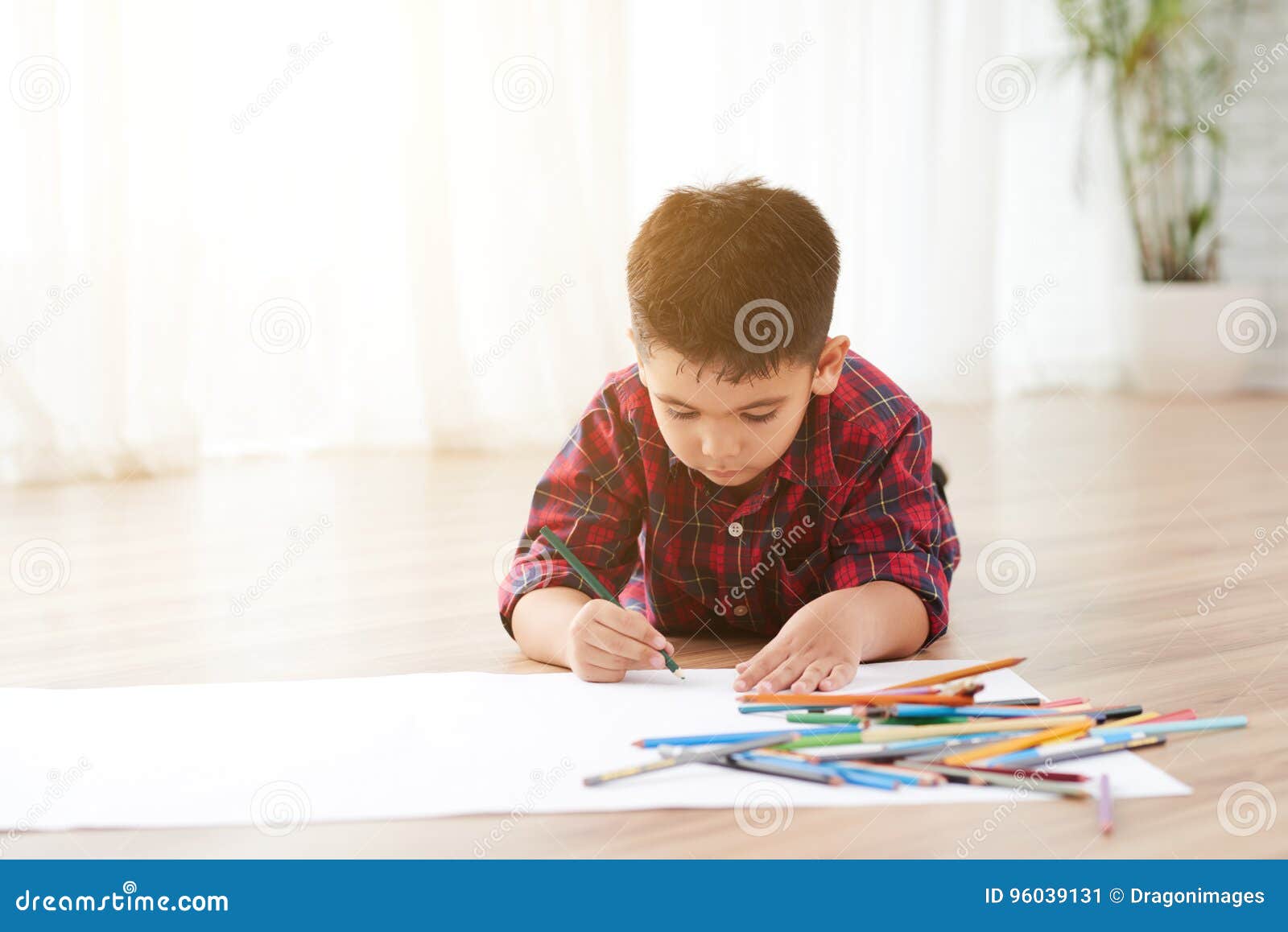 Creative boy stock image. Image of mixedrace, talented - 96039131