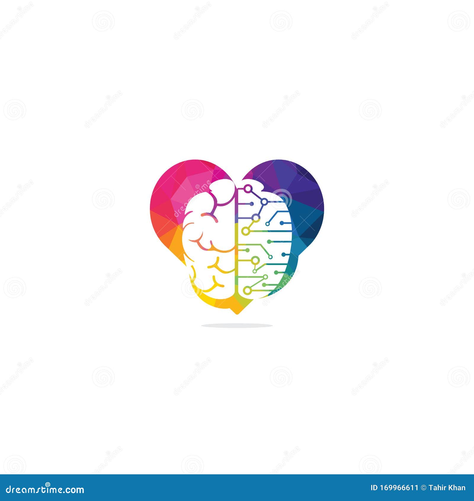 Brain Connection Logo Design. Stock Illustration - Illustration of ...