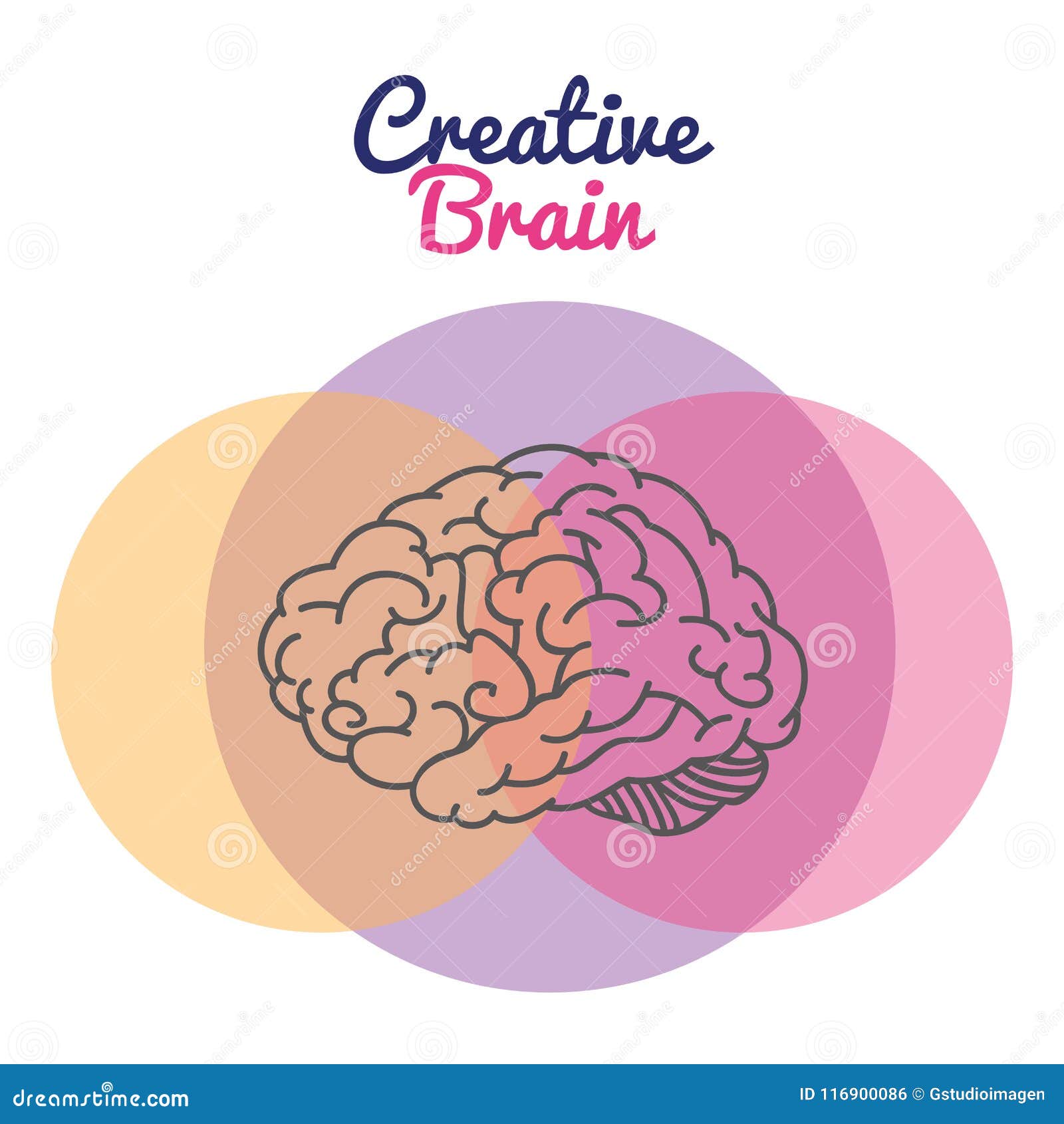 Creative Brain Idea Concept Stock Vector - Illustration of learn ...