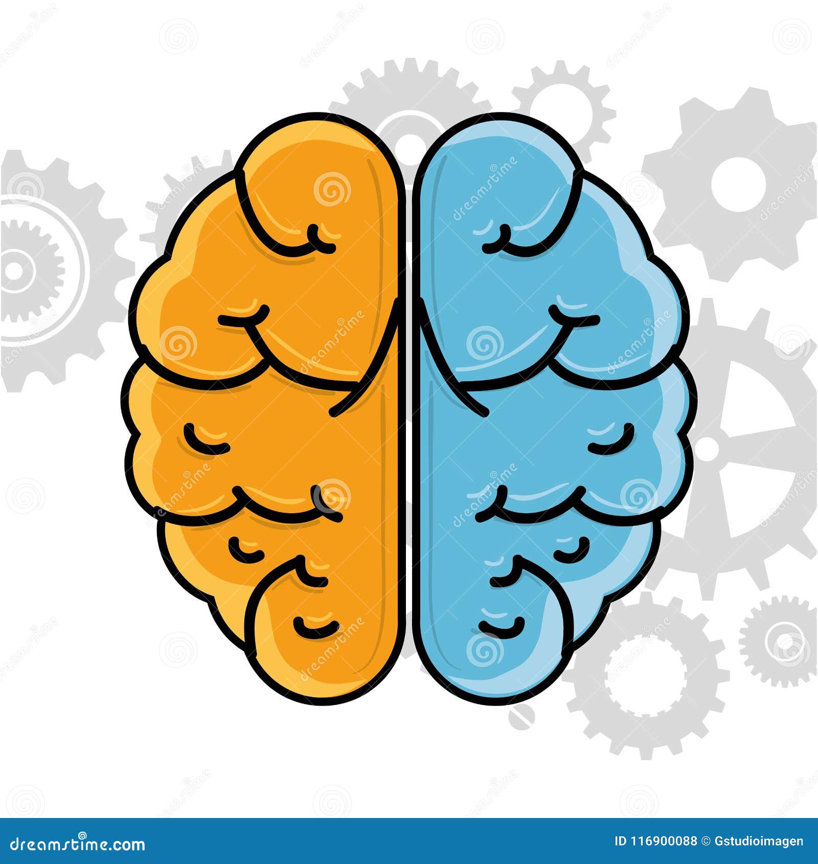 Creative Brain Idea Concept Stock Vector - Illustration of intellect ...