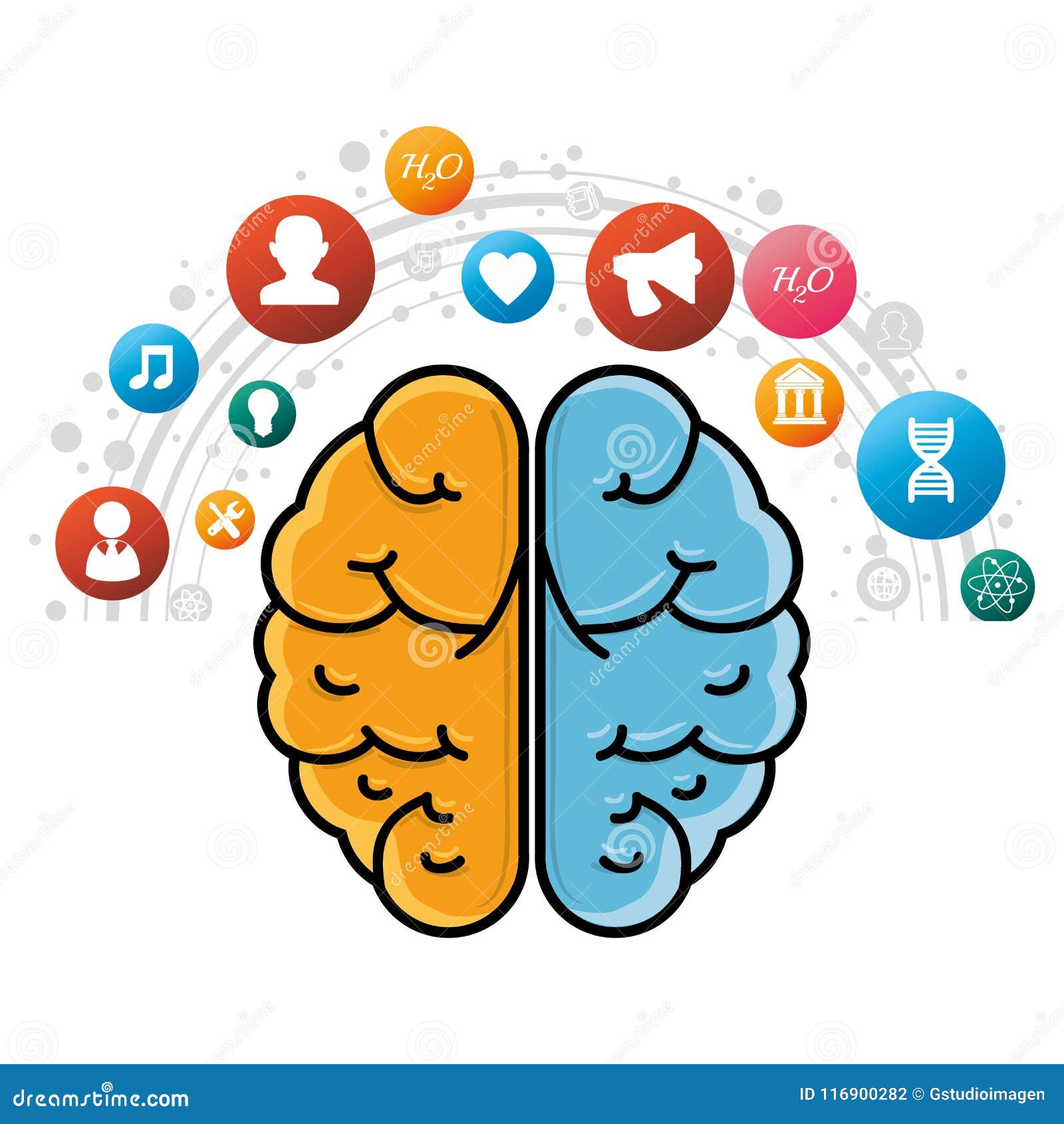 Creative Brain Idea Concept Stock Vector - Illustration of concept ...