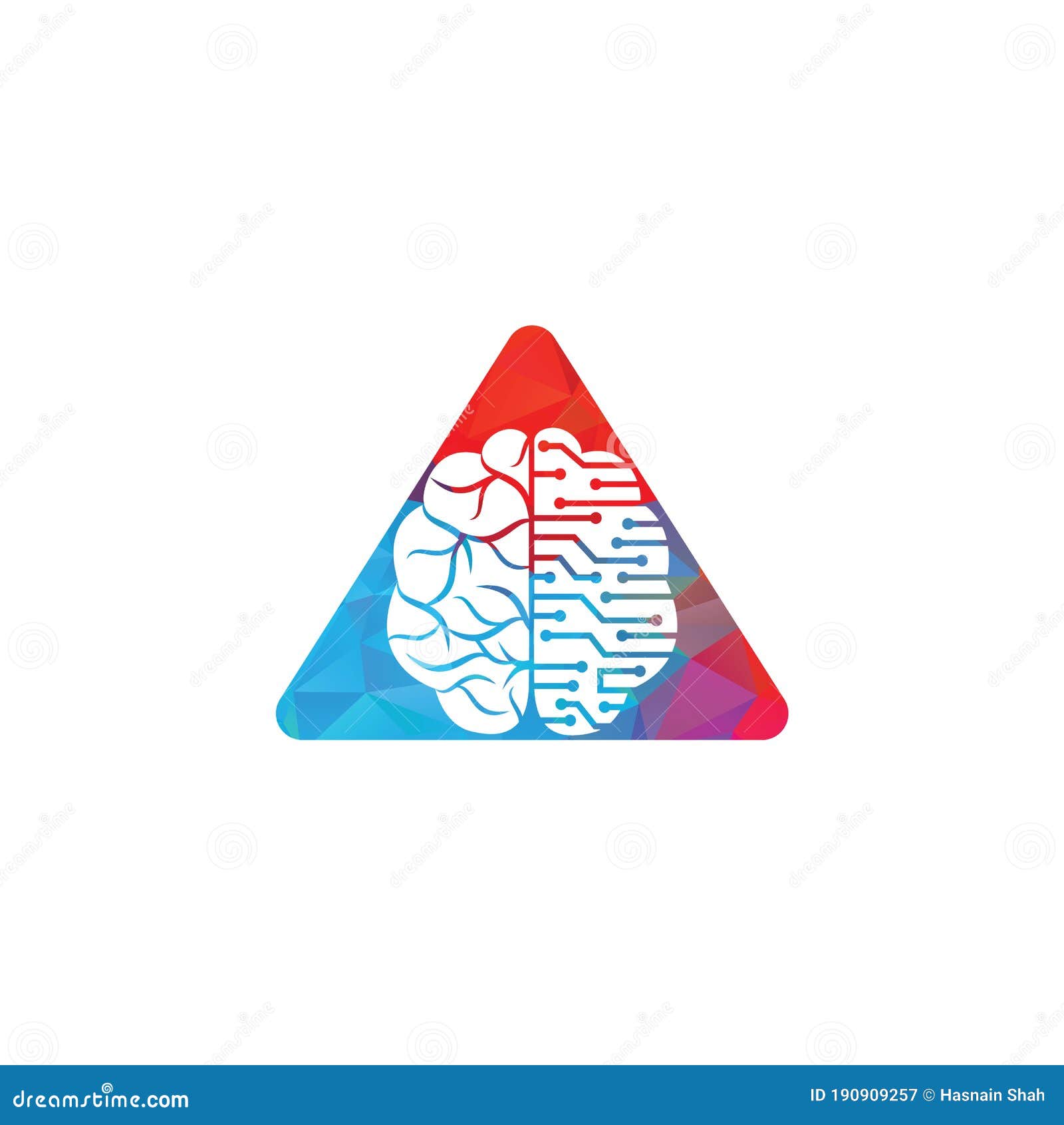 Brain Connection Logo Design. Stock Vector - Illustration of abstract ...