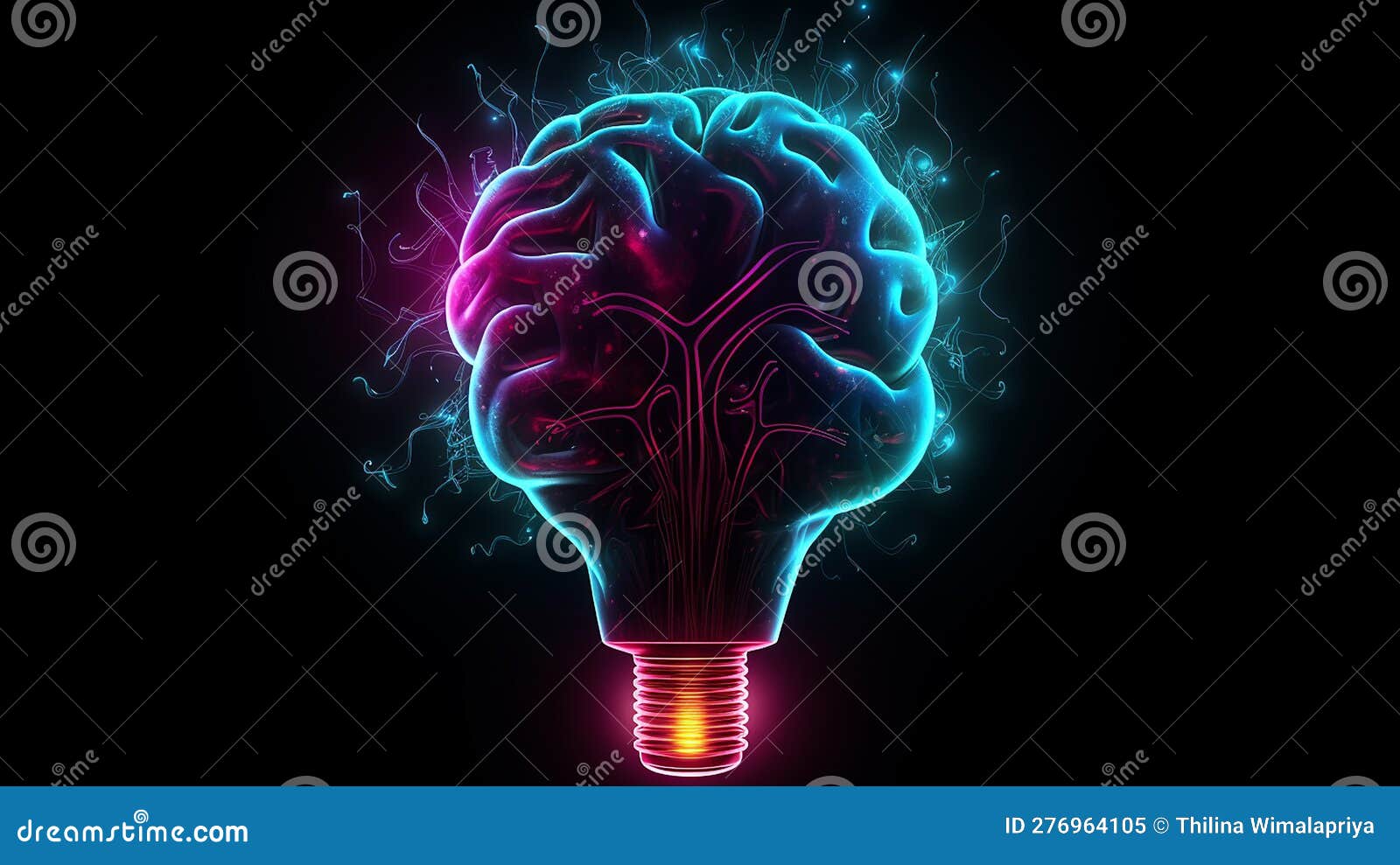 Creative Brainy Smart Ideation Light Bulb On Beautiful Background ... Creative Brainy Smart Ideation Light Bulb On Beautiful Background ...