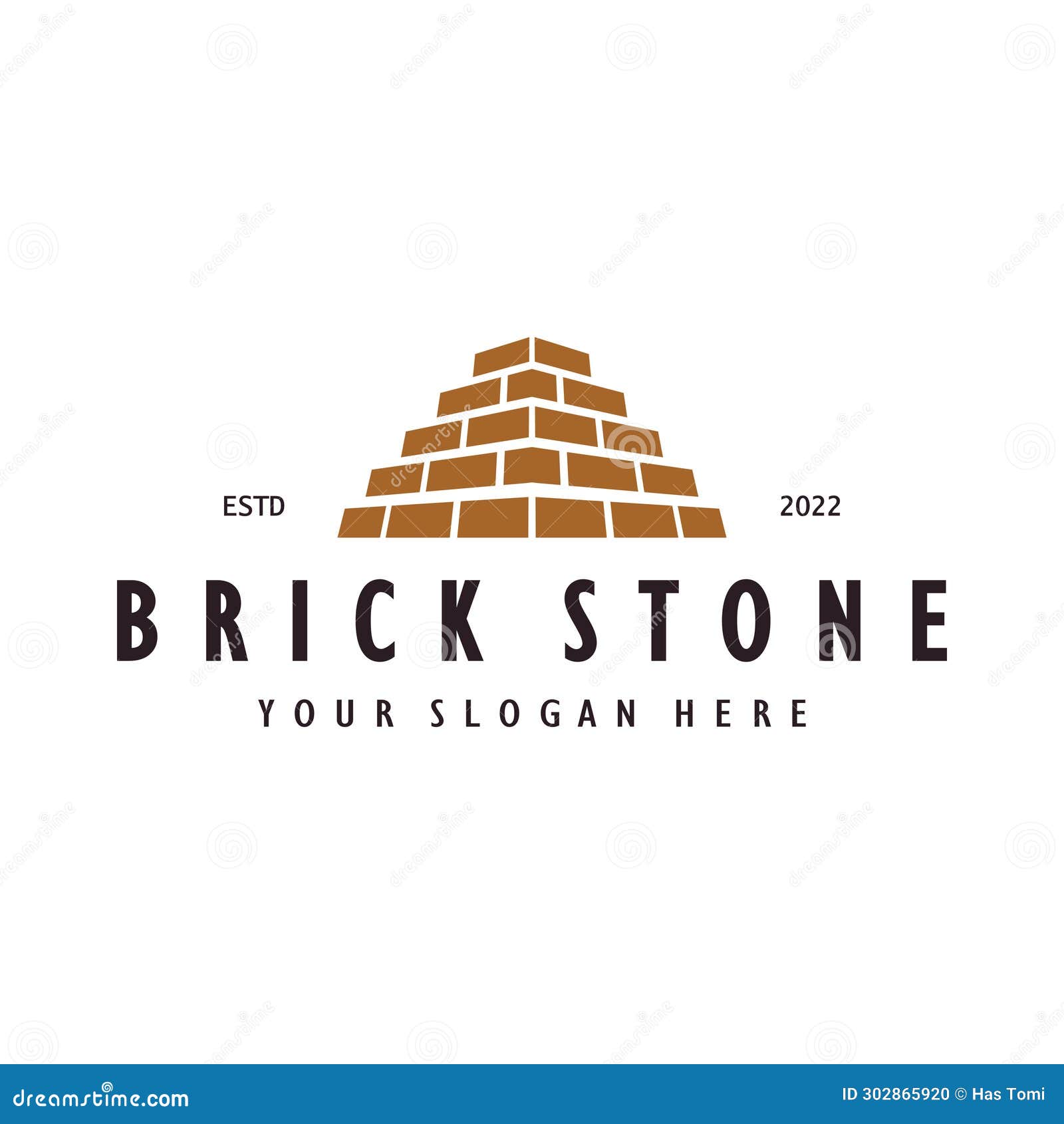 Creative Brick Logo Designs for Buildings, Architectural Buildings ...