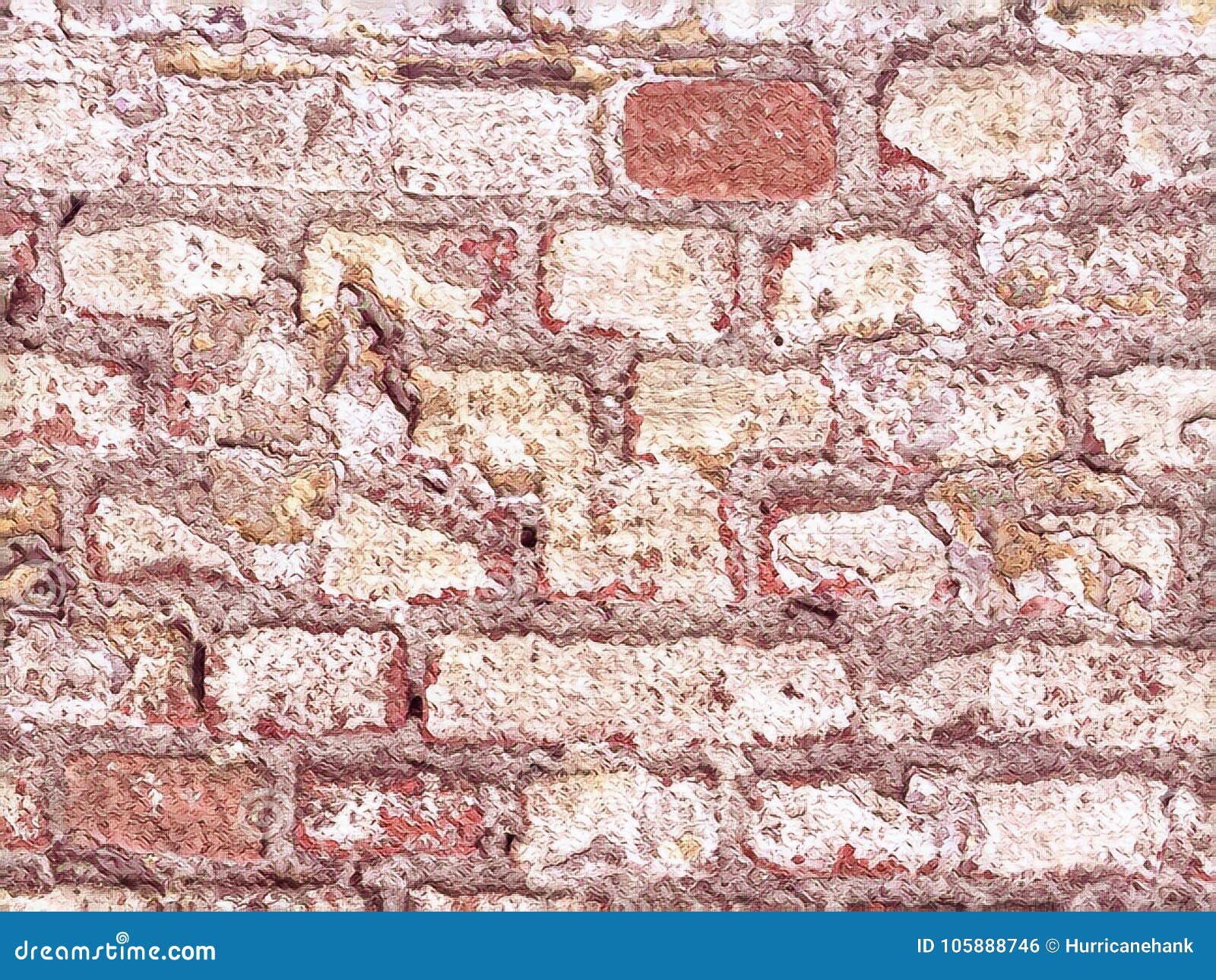 Creative Brick Wall Background Wallpaper Stock Illustration ...