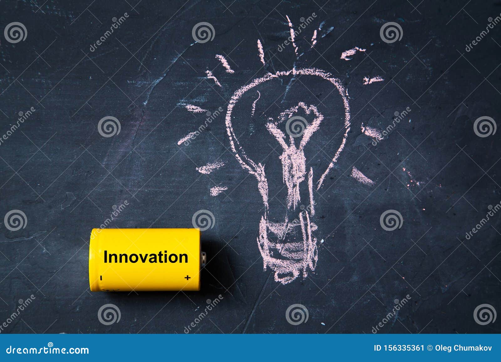 Creative, Bright Idea and Innovation or Inspiration Concept. Business ...