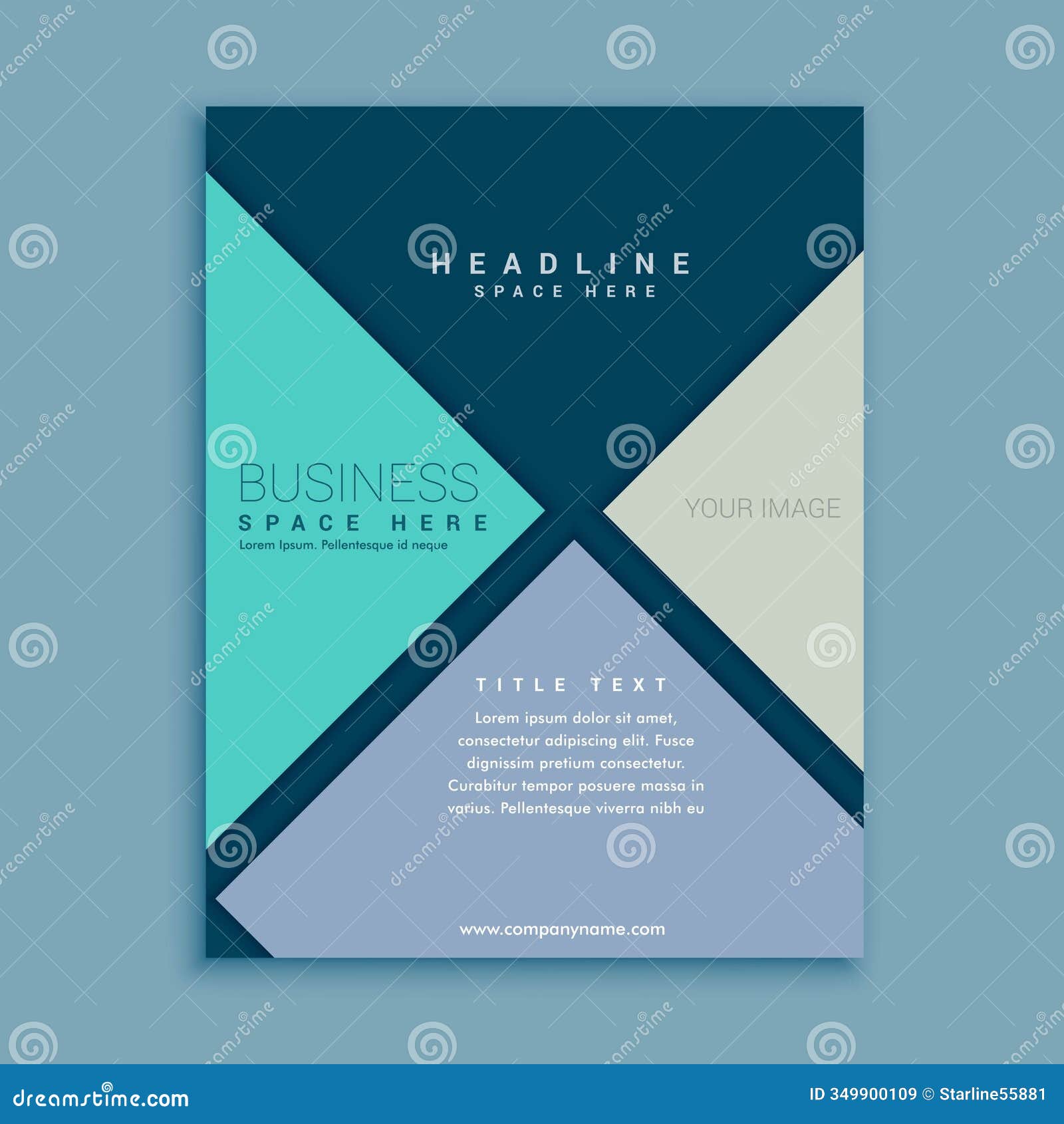 Creative Brochure Flyer Design with Vibrant Colors Template ...