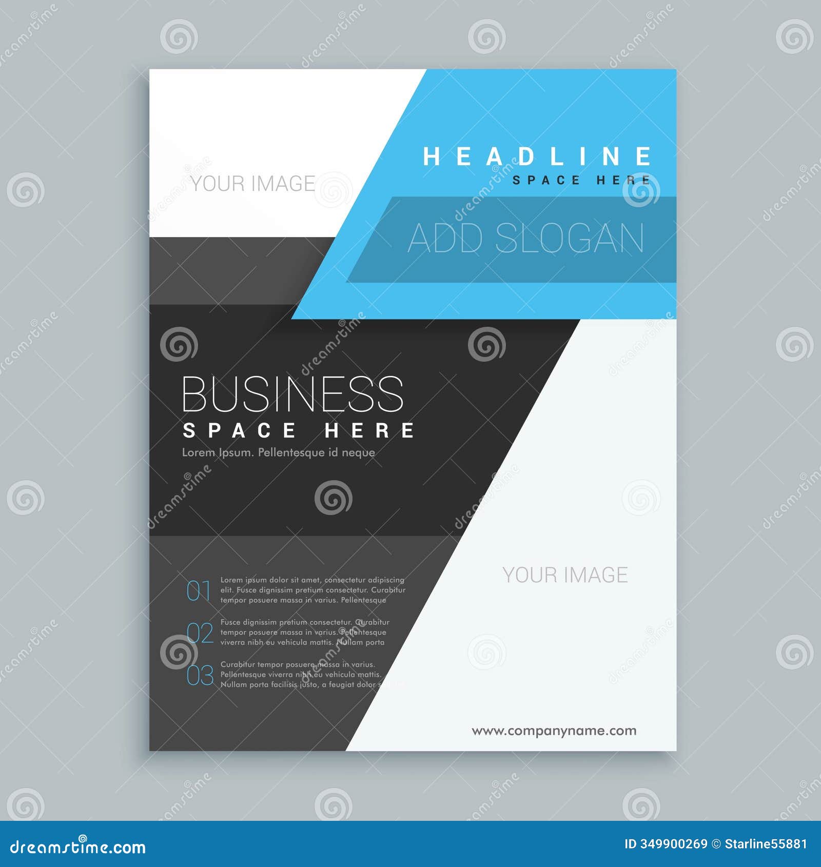 Creative Brochure Flyer Design with Vibrant Colors Template ...