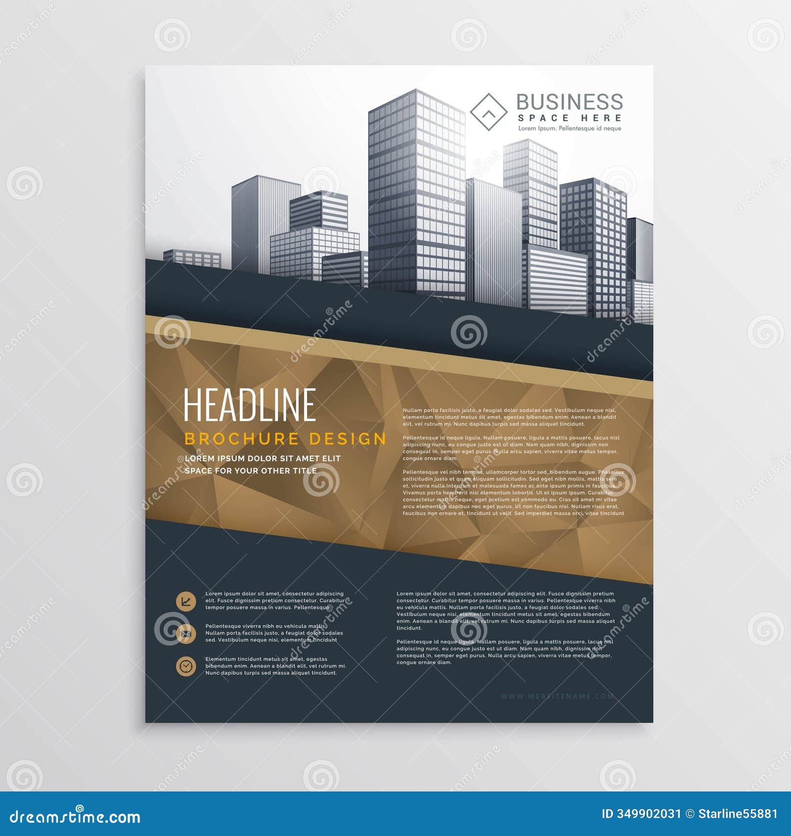 Creative Brochure Flyer Design with Vibrant Colors Template ...