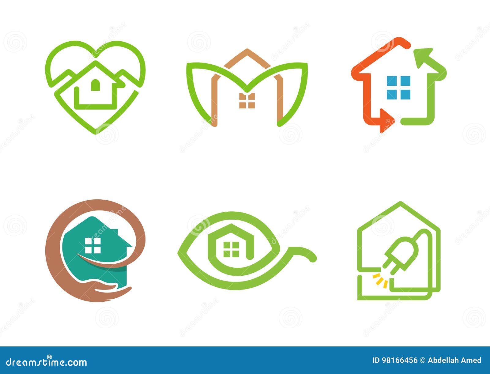 Creative Building Environment Design Symbol Logo Vector Stock Vector ...