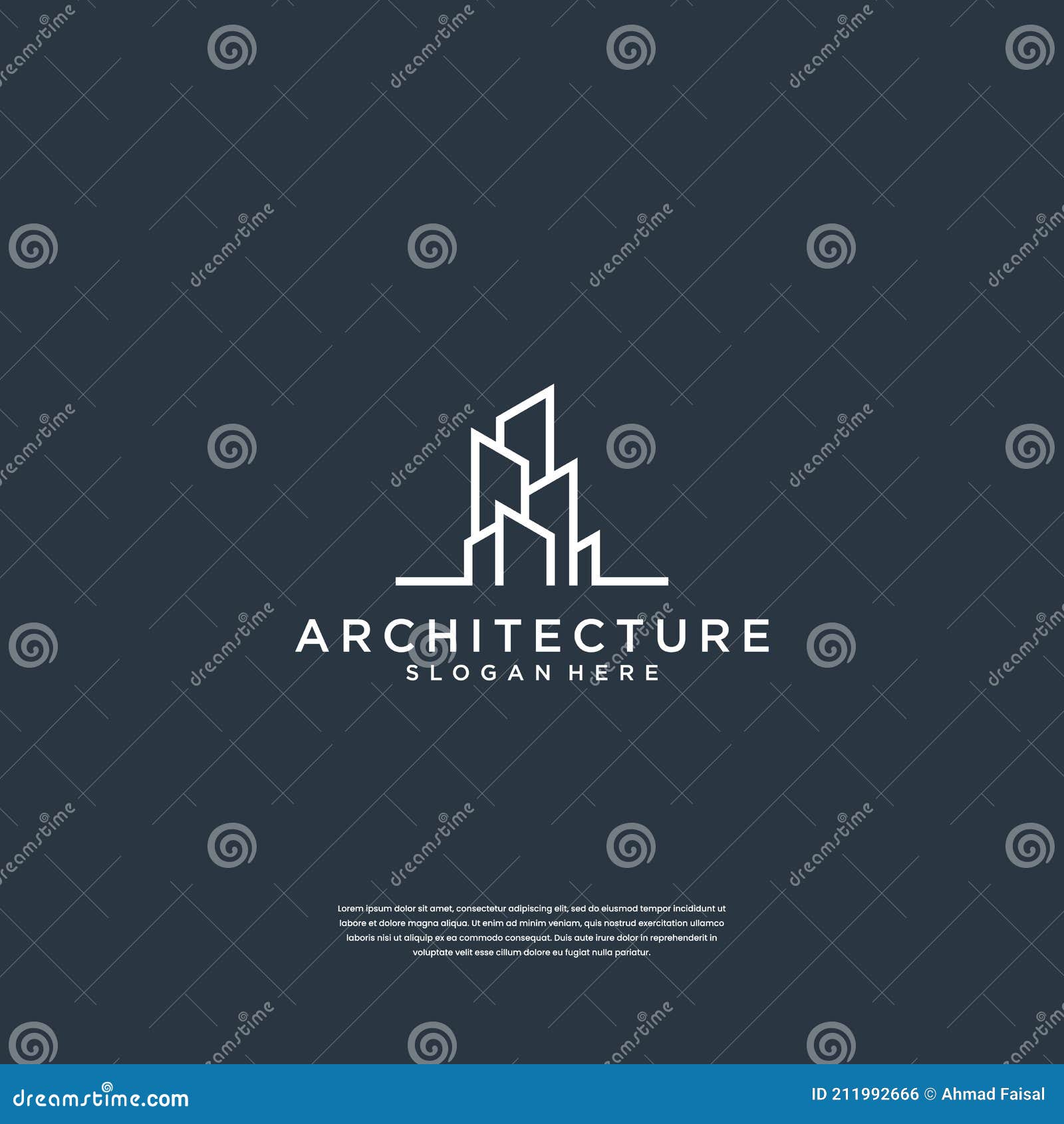 Creative Building Structure Logo Design Real Estate, Architecture ...