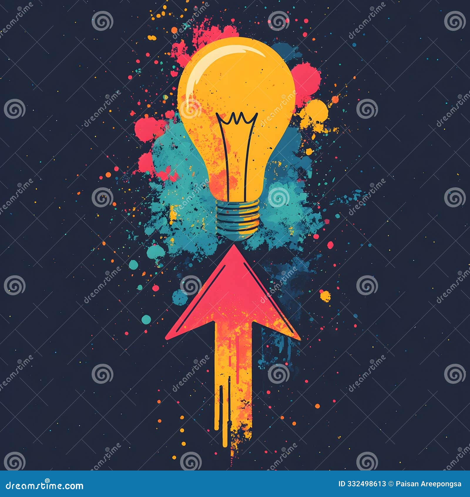 Forward Thinking Helps Reaching Goals, Pictured As A Race Car With A Phrase Forward Thinking On ...