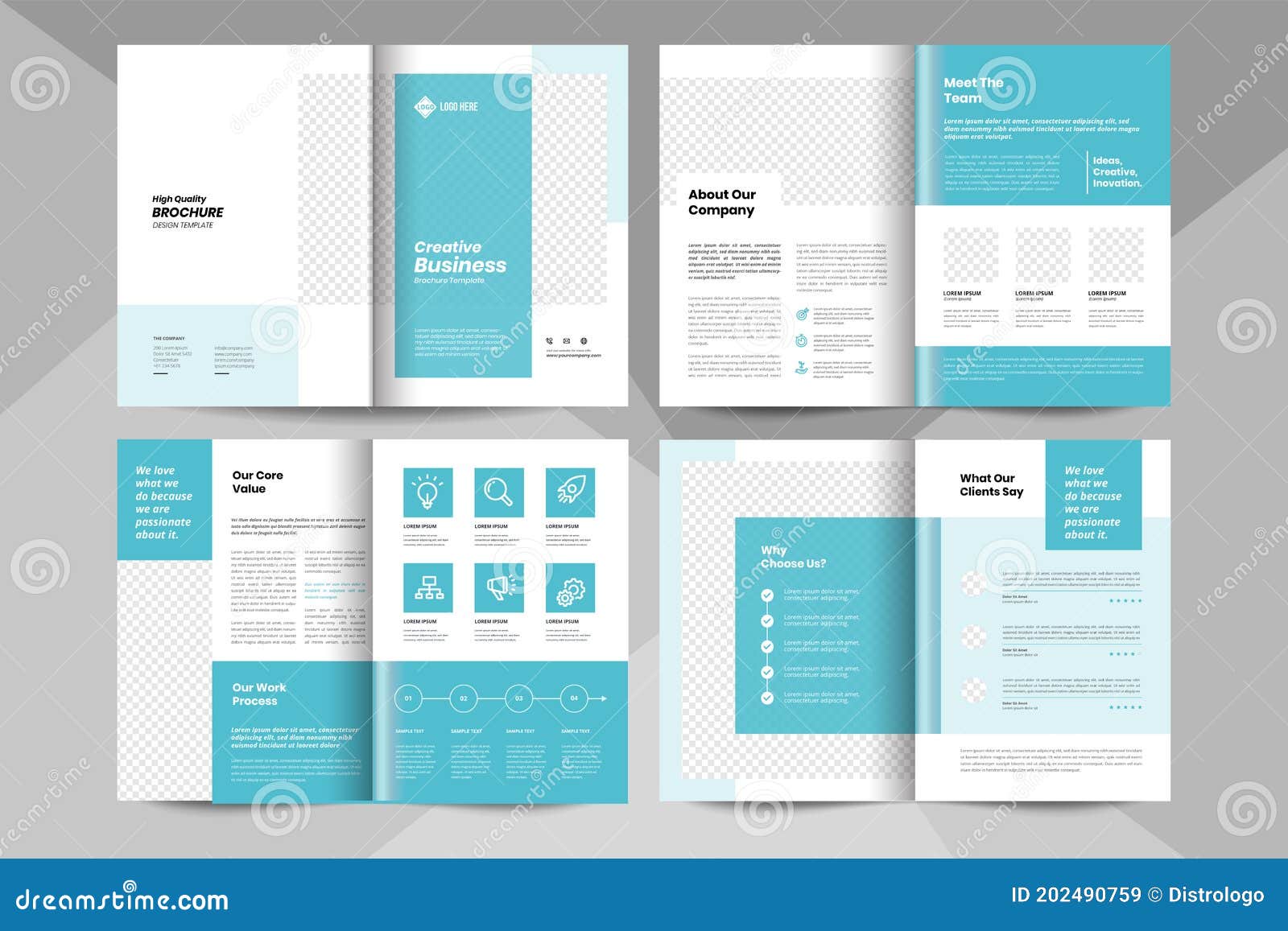 Creative Business Brochure Template. Corporate Business Booklet ...