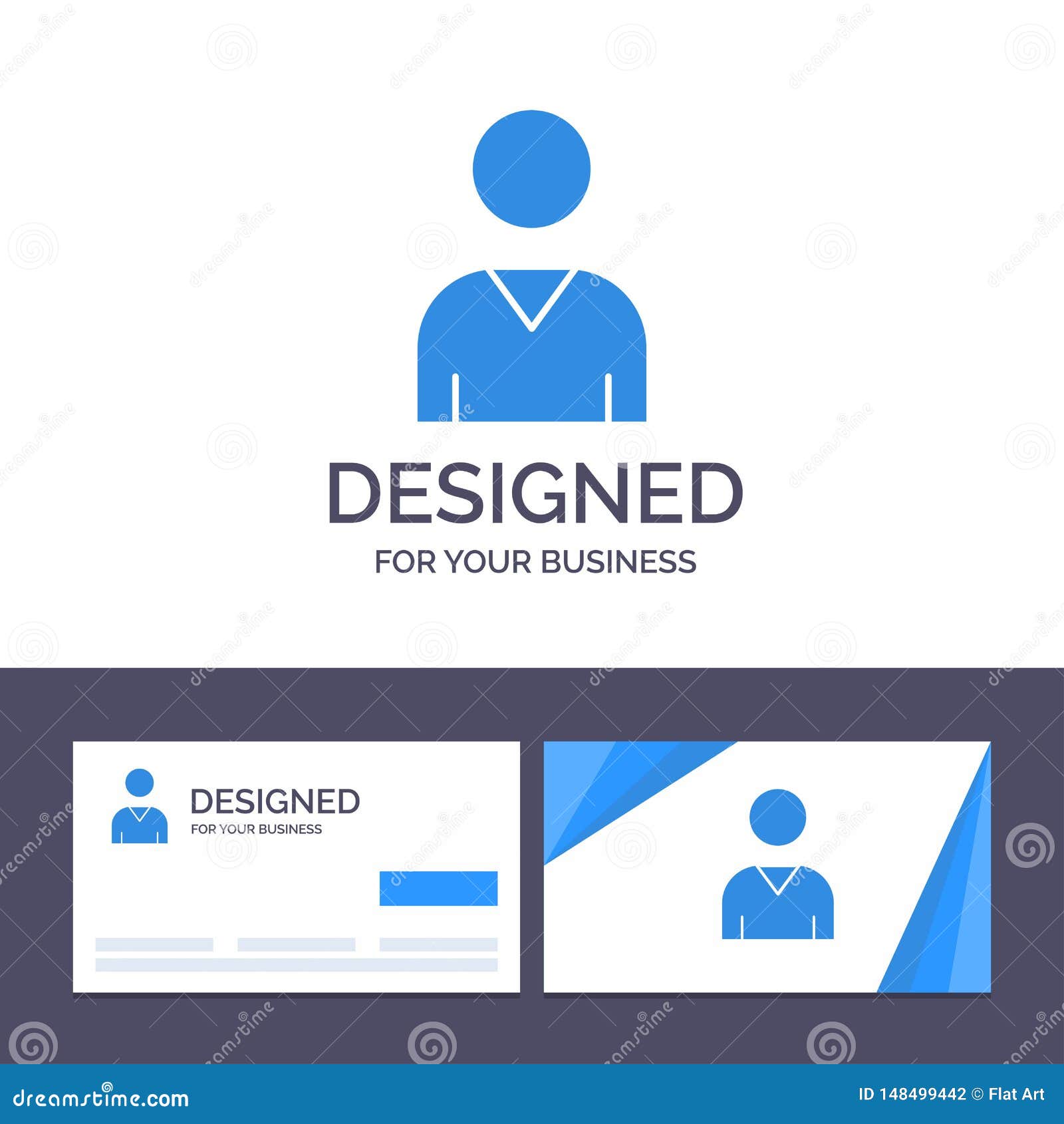 Creative Business Card and Logo Template Avatar, Interface, User Vector ...