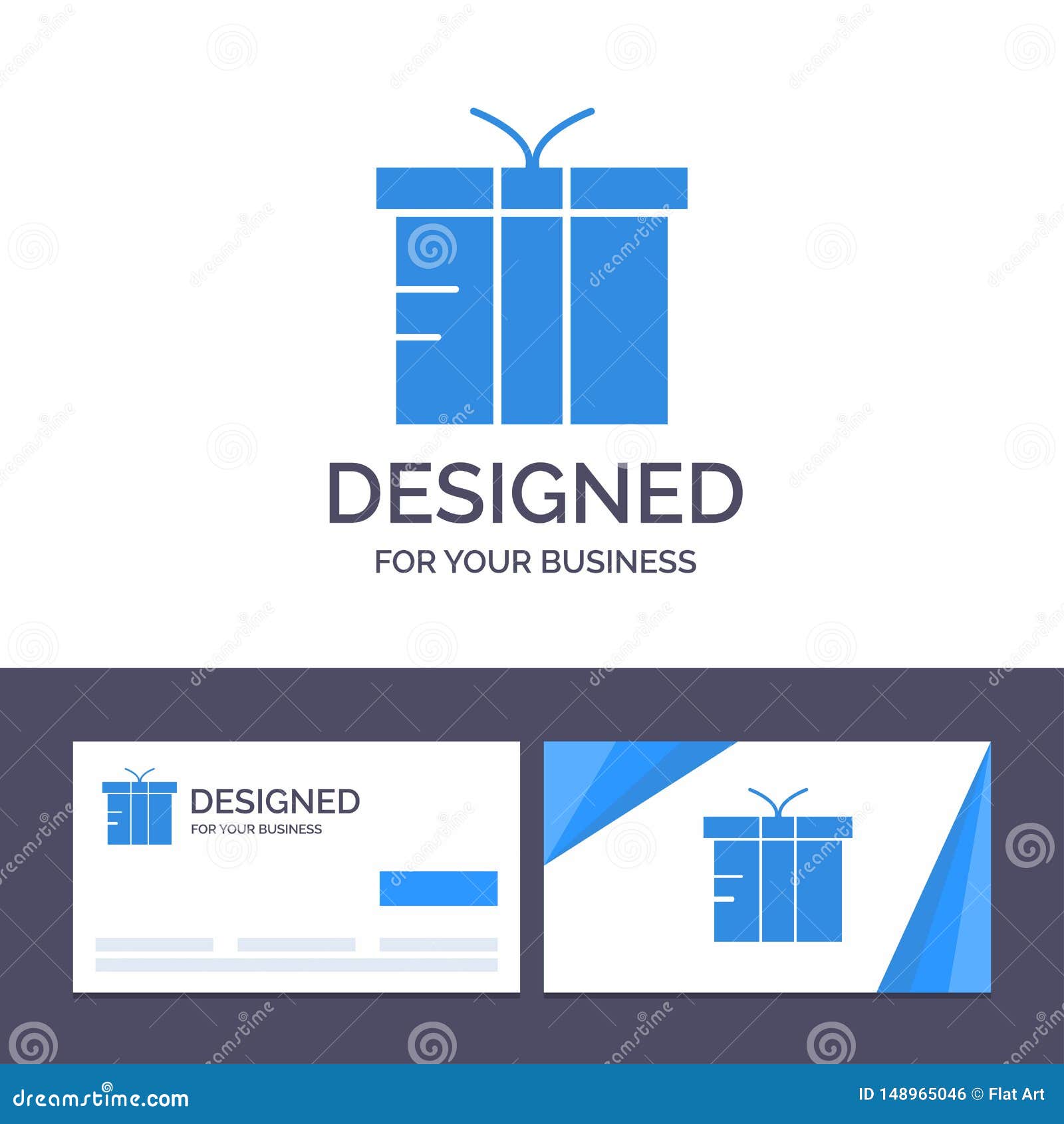 Creative Business Card and Logo Template Box, Logistic, Gift, Global ...