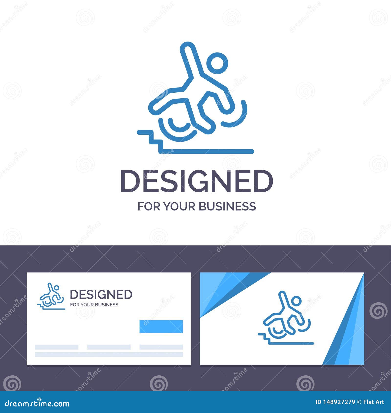 Creative Business Card and Logo Template Business, Crash, Failed ...
