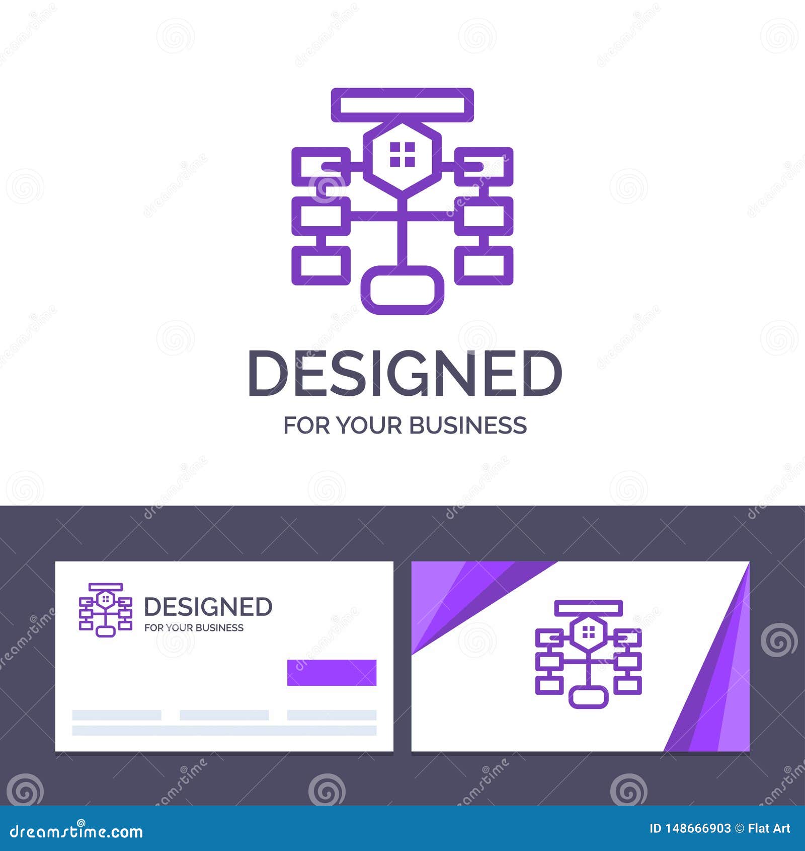 Creative Business Card and Logo Template Flowchart, Flow, Chart, Data ...