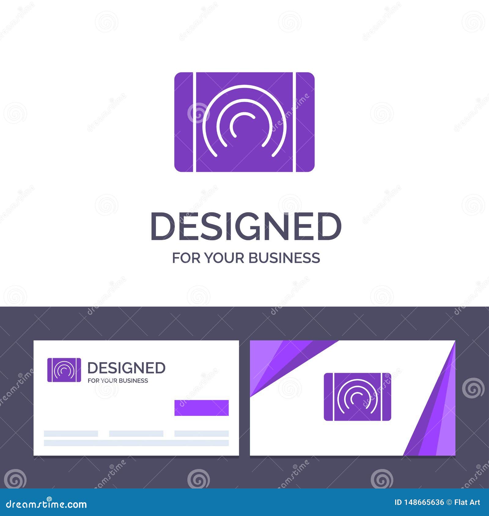 Creative Business Card and Logo Template Interaction, User, Touch ...
