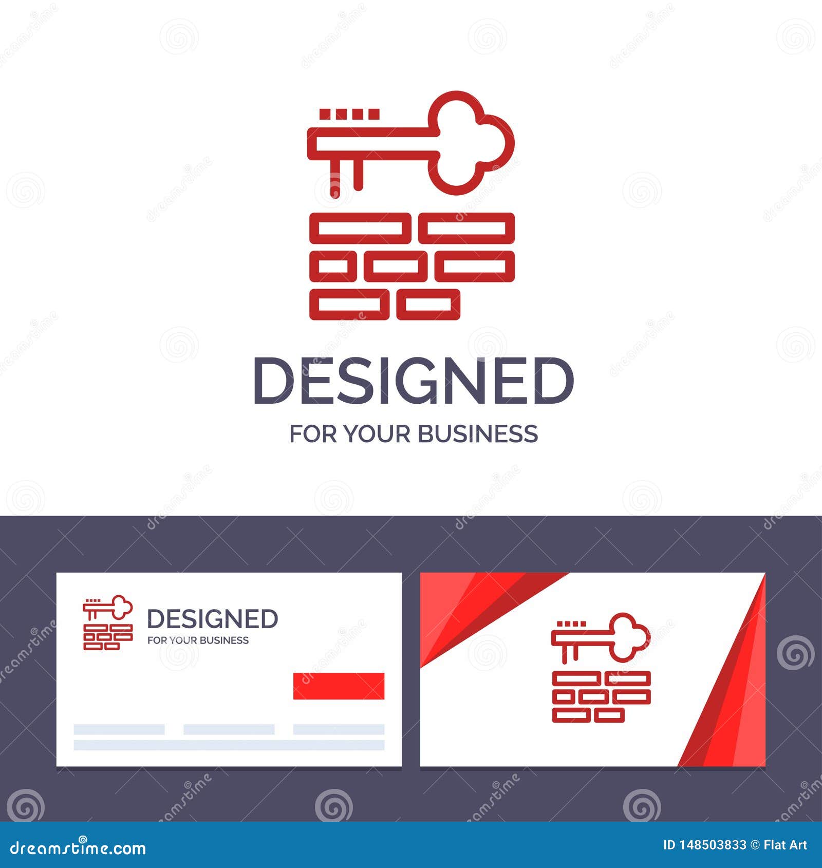 Creative Business Card and Logo Template Key, Lock, Layout, Login ...