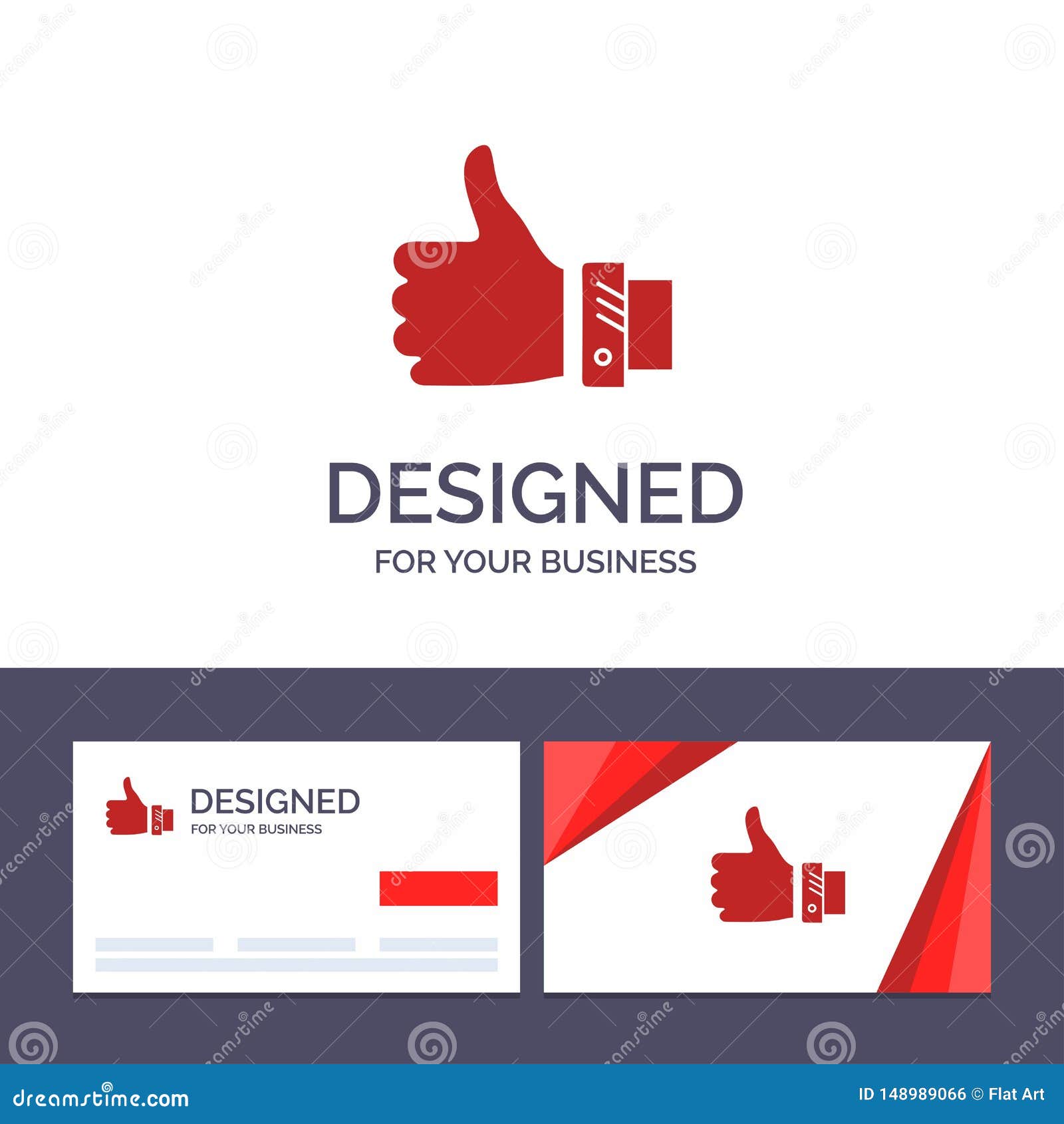 Creative Business Card and Logo Template Like, Business, Finger, Hand ...