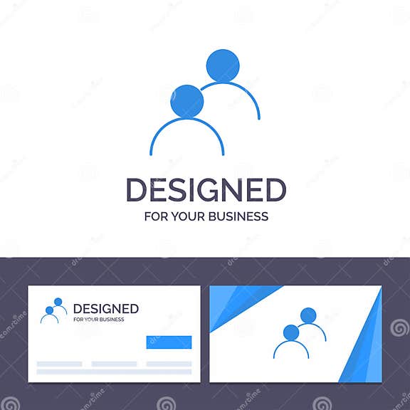 Creative Business Card and Logo Template User, Looked, Avatar, Basic ...