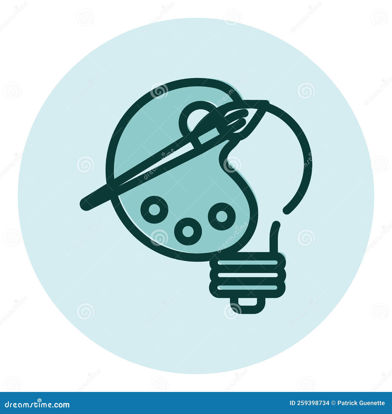 Creative Business Idea, Icon Stock Vector - Illustration of line ...