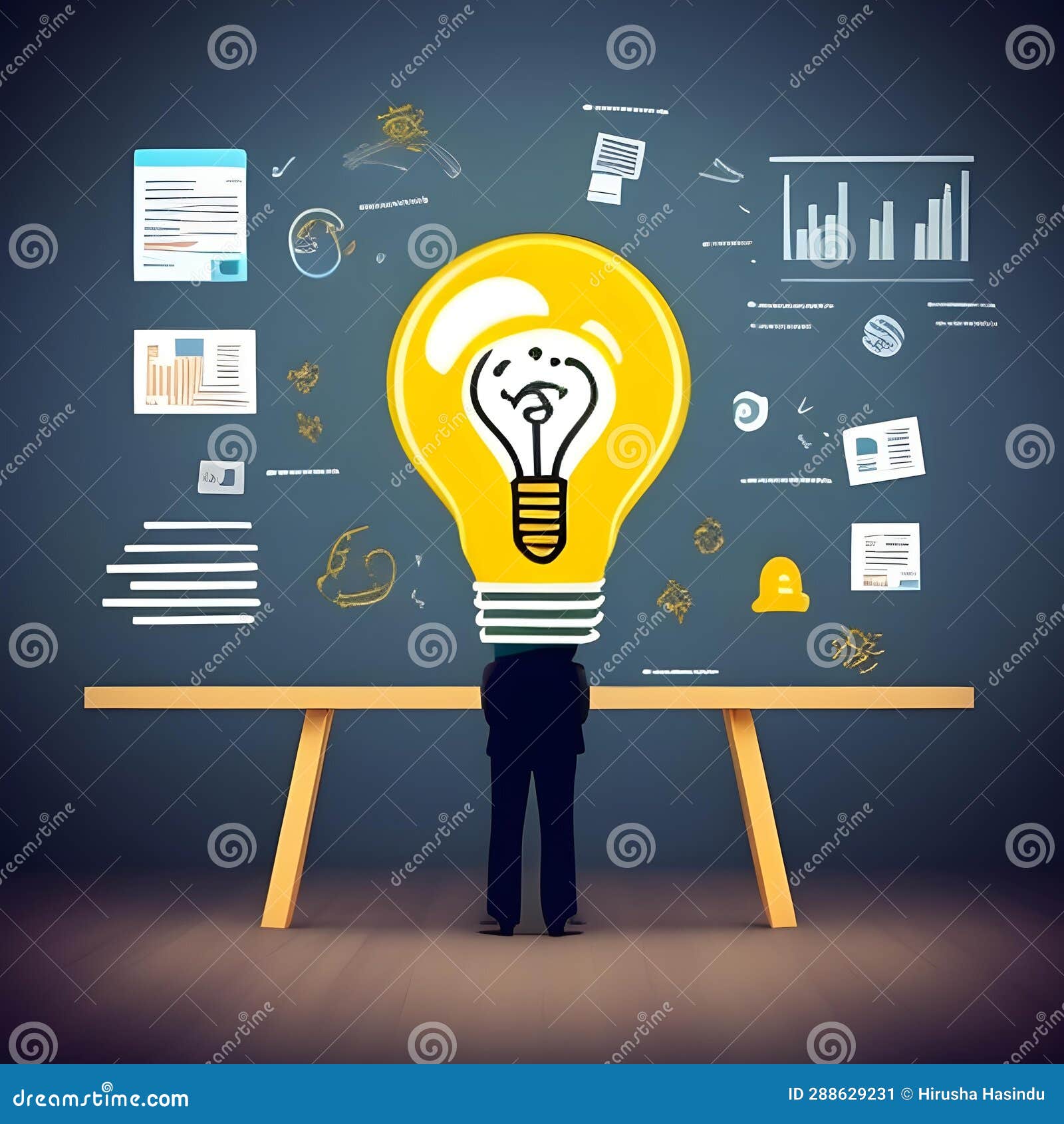 Creative Business Ideas for Future Stock Image - Image of ideas, future ...