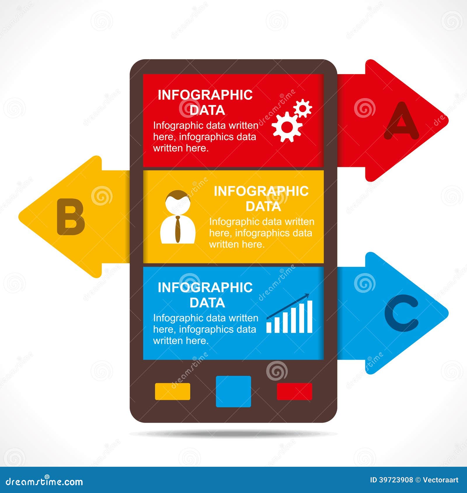 Creative Business Info-graphics Design Stock Vector - Illustration of ...