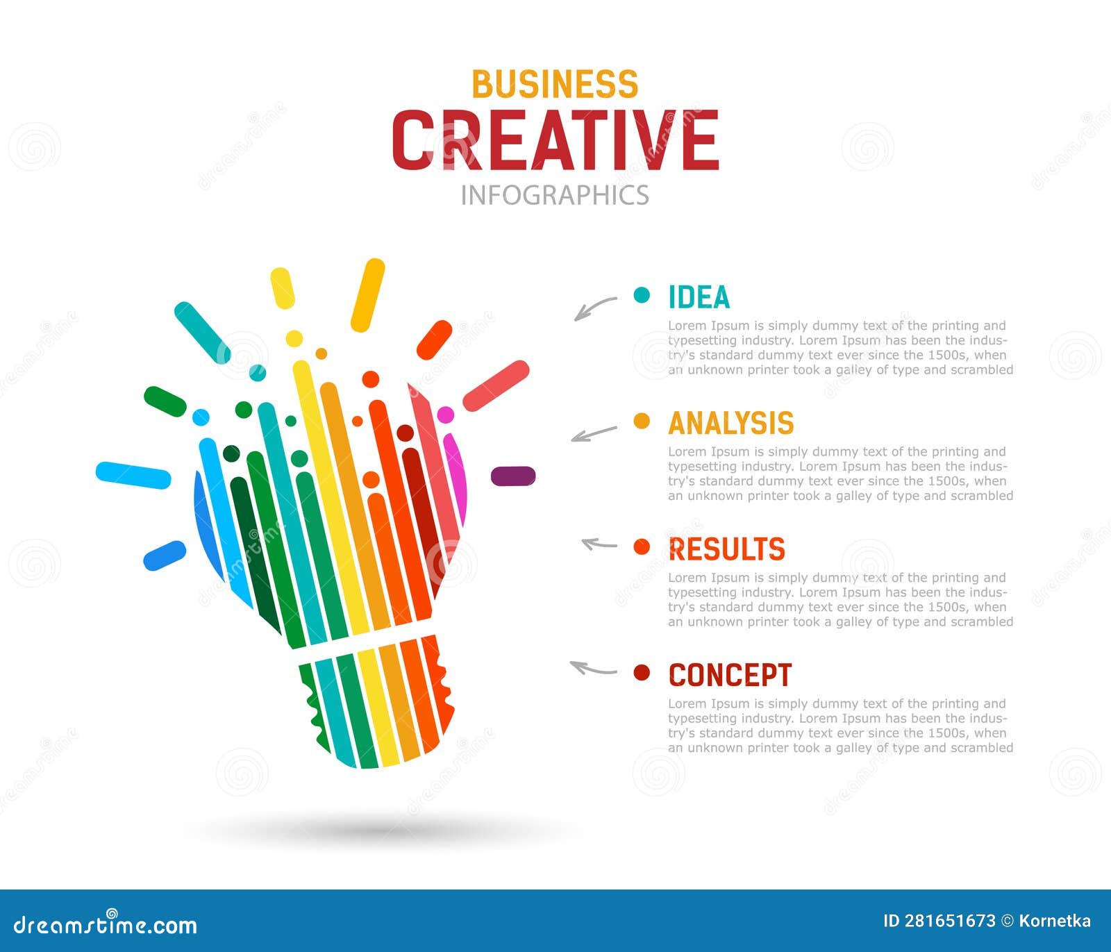 Creative Business Infographic. Thinking Ideas Brain, Innovation Concept ...