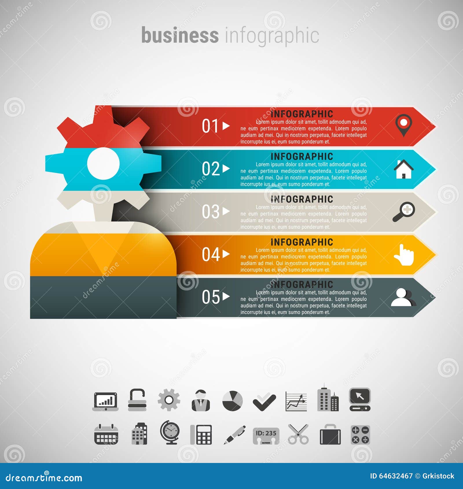 Creative Business Infographic Stock Vector - Illustration of ...