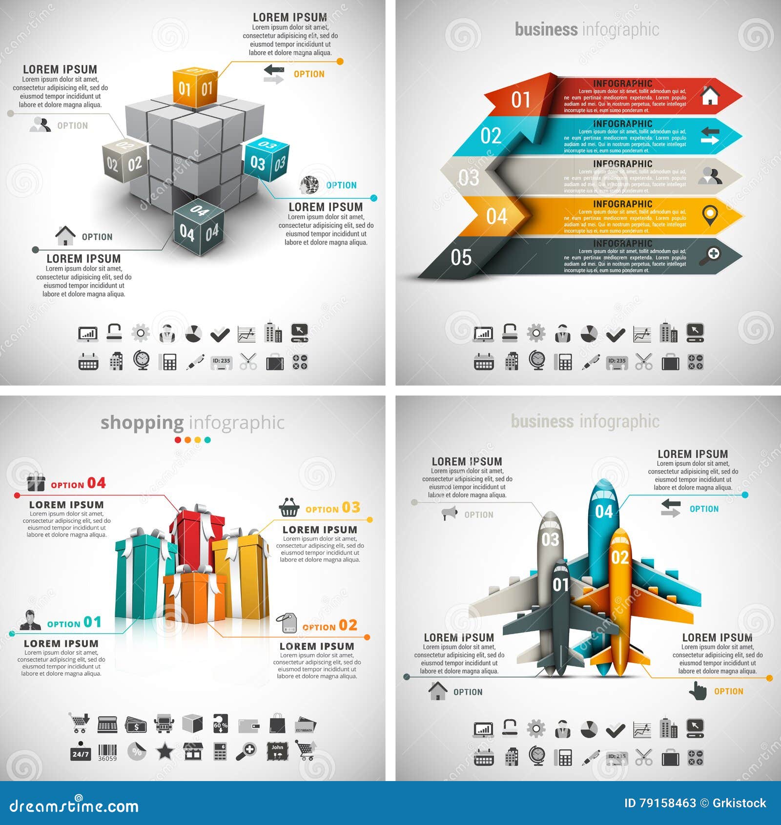 Creative Business Infographics Stock Vector - Illustration of ...
