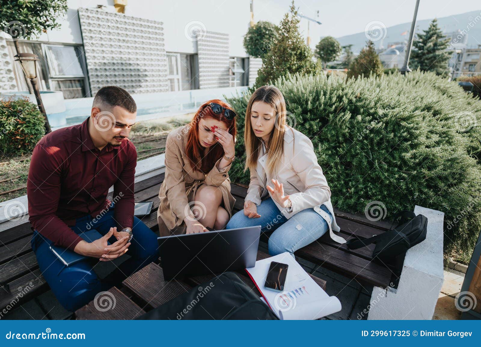 Creative Business People Collaborating on Brainstorming and Problem ...