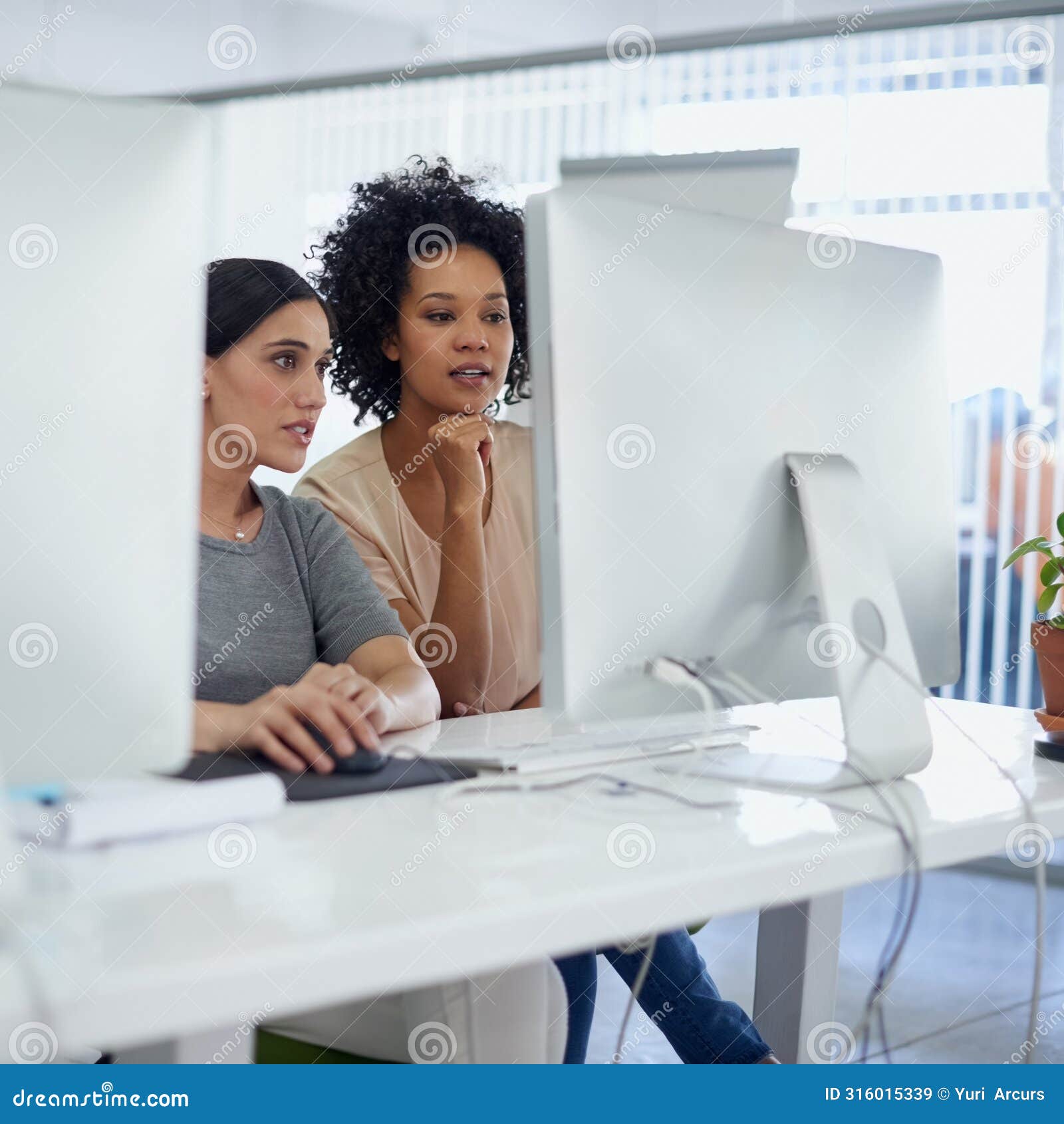 Creative, Business and People on Computer in Office As Web Designer for ...