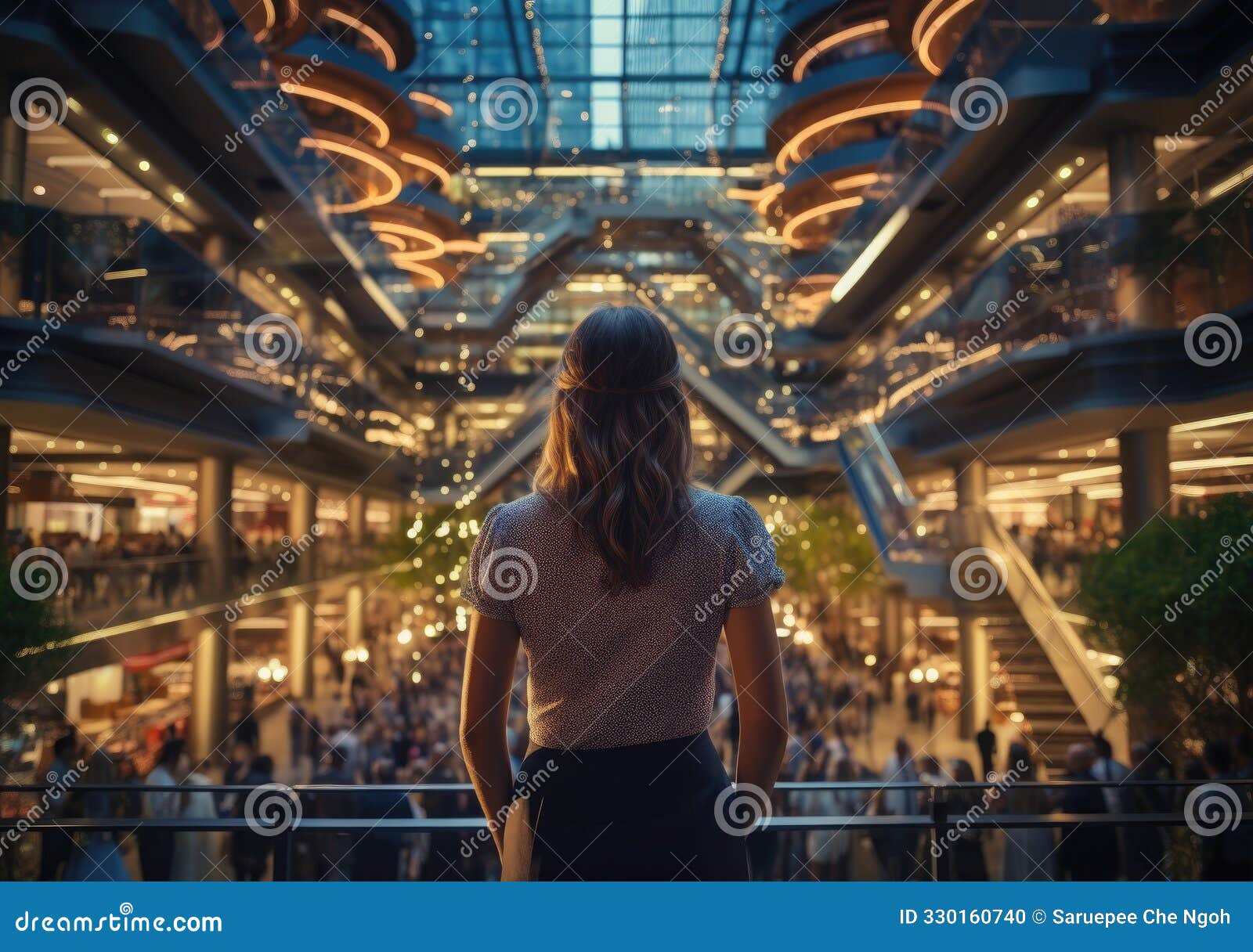 Creative Business People in Modern Office Turn Back Successful Team at ...