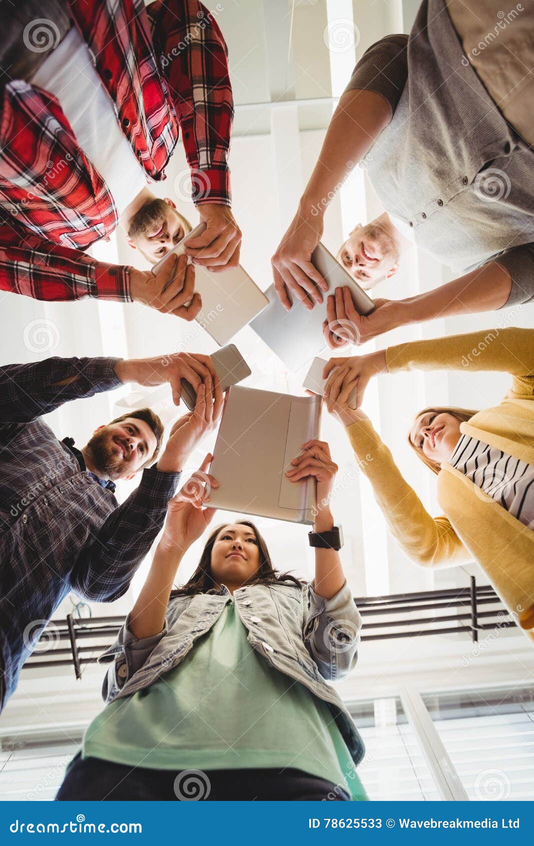 Creative Business People Using Technologies Stock Image - Image of ...