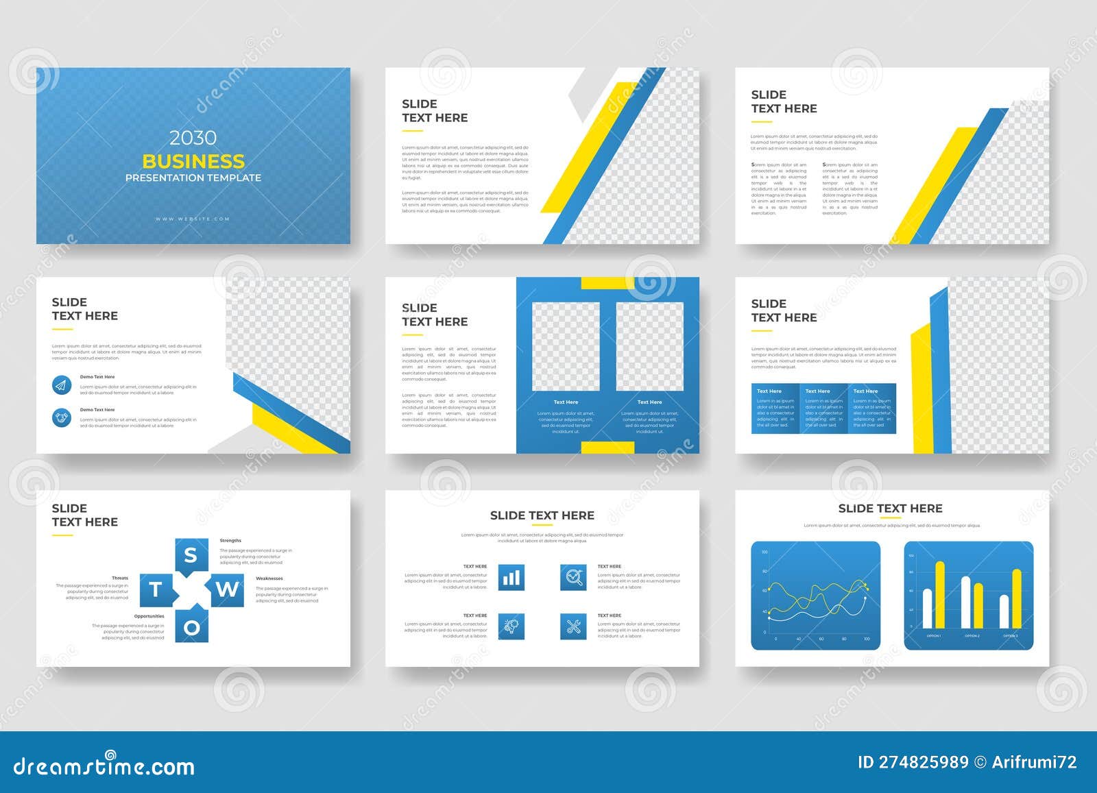 Creative Business PowerPoint Presentation Slides Template Design. Use for Modern Keynote ...