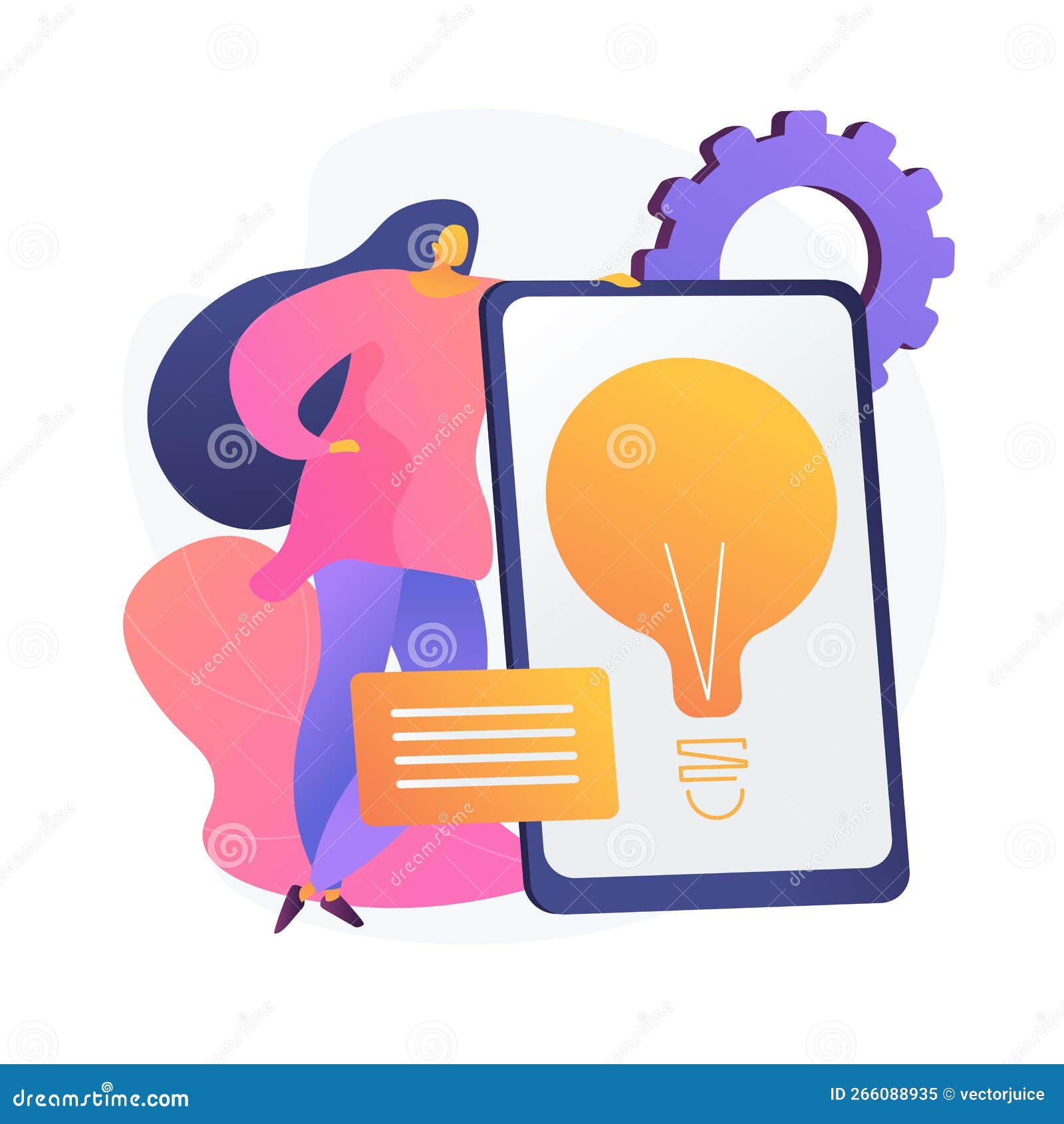 Creative Business Solution Presentation Vector Concept Metaphor Stock ...