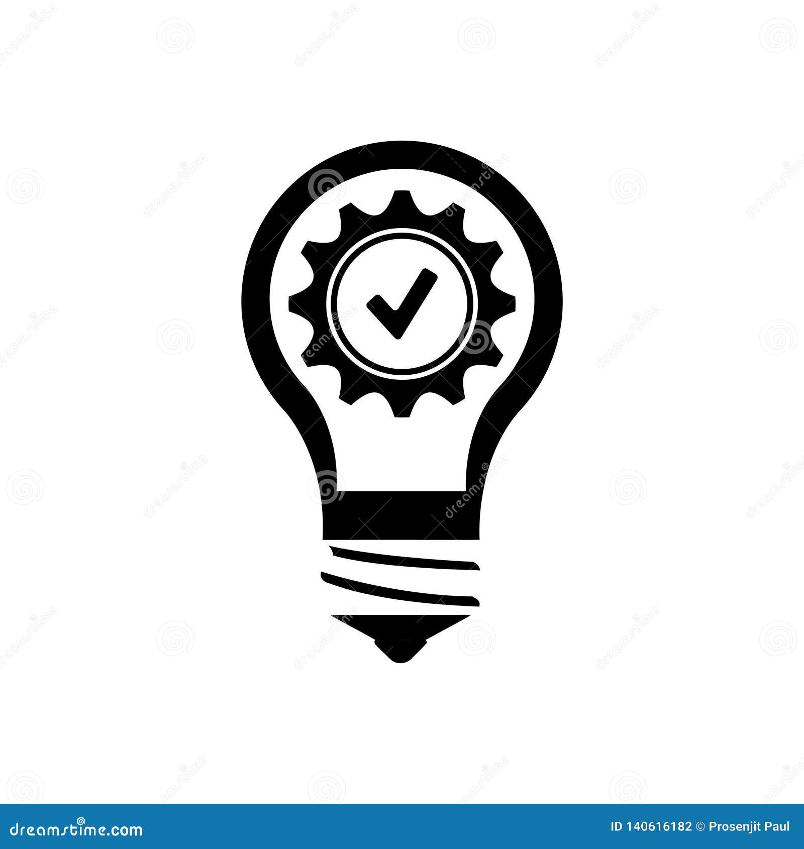 Creative Business Solutions Black Icon Stock Vector - Illustration of ...