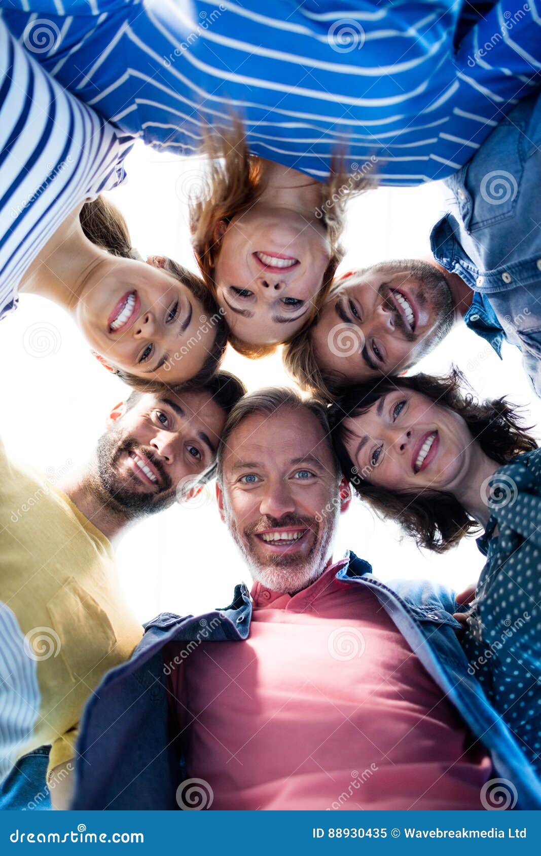 Creative Business Team Forming a Hurdle Outside Stock Image - Image of ...