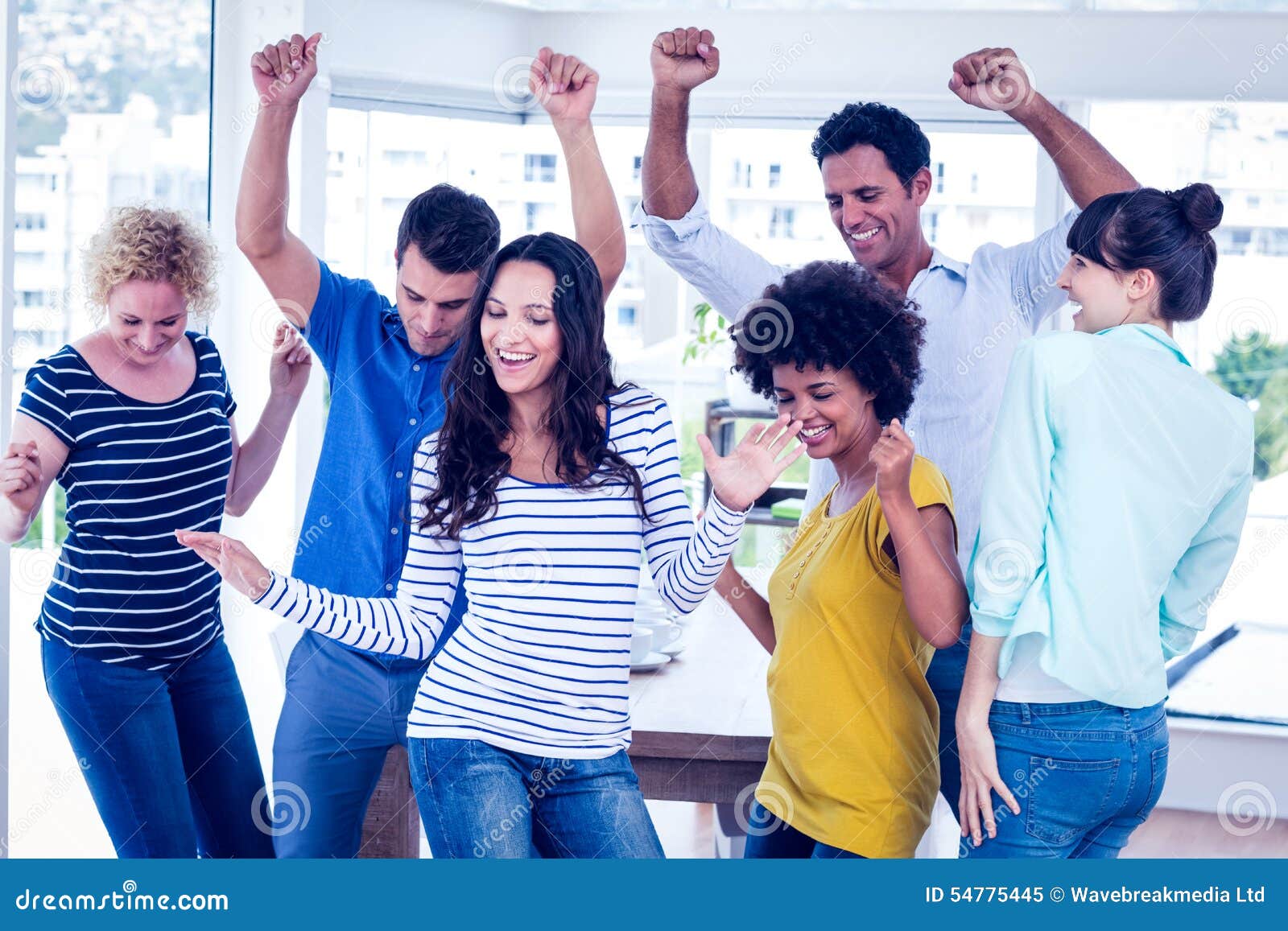 Creative Business Team Having Fun Stock Image - Image of adult, happy ...