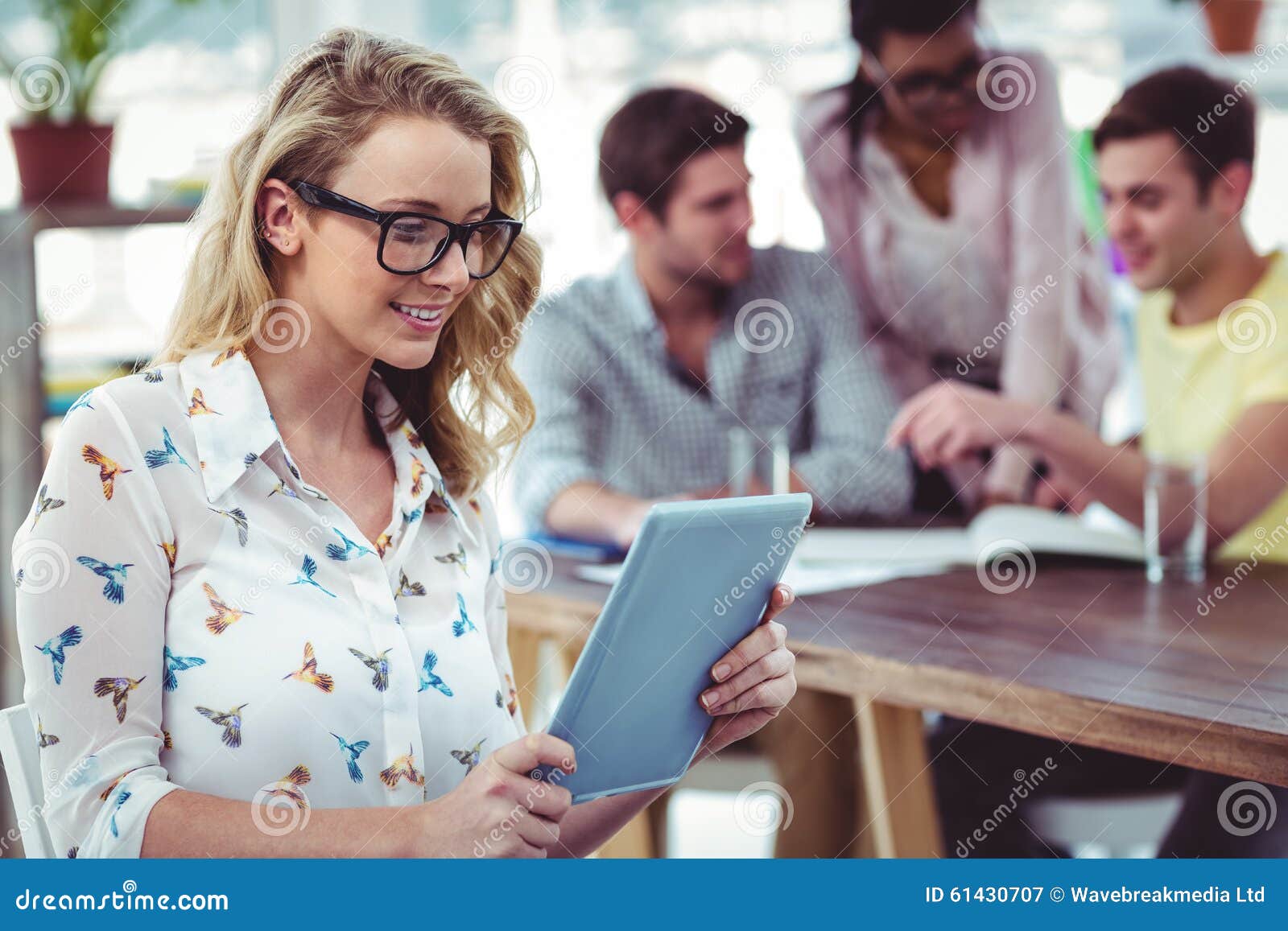 Creative Business Team Working Hard Together Stock Image - Image of ...
