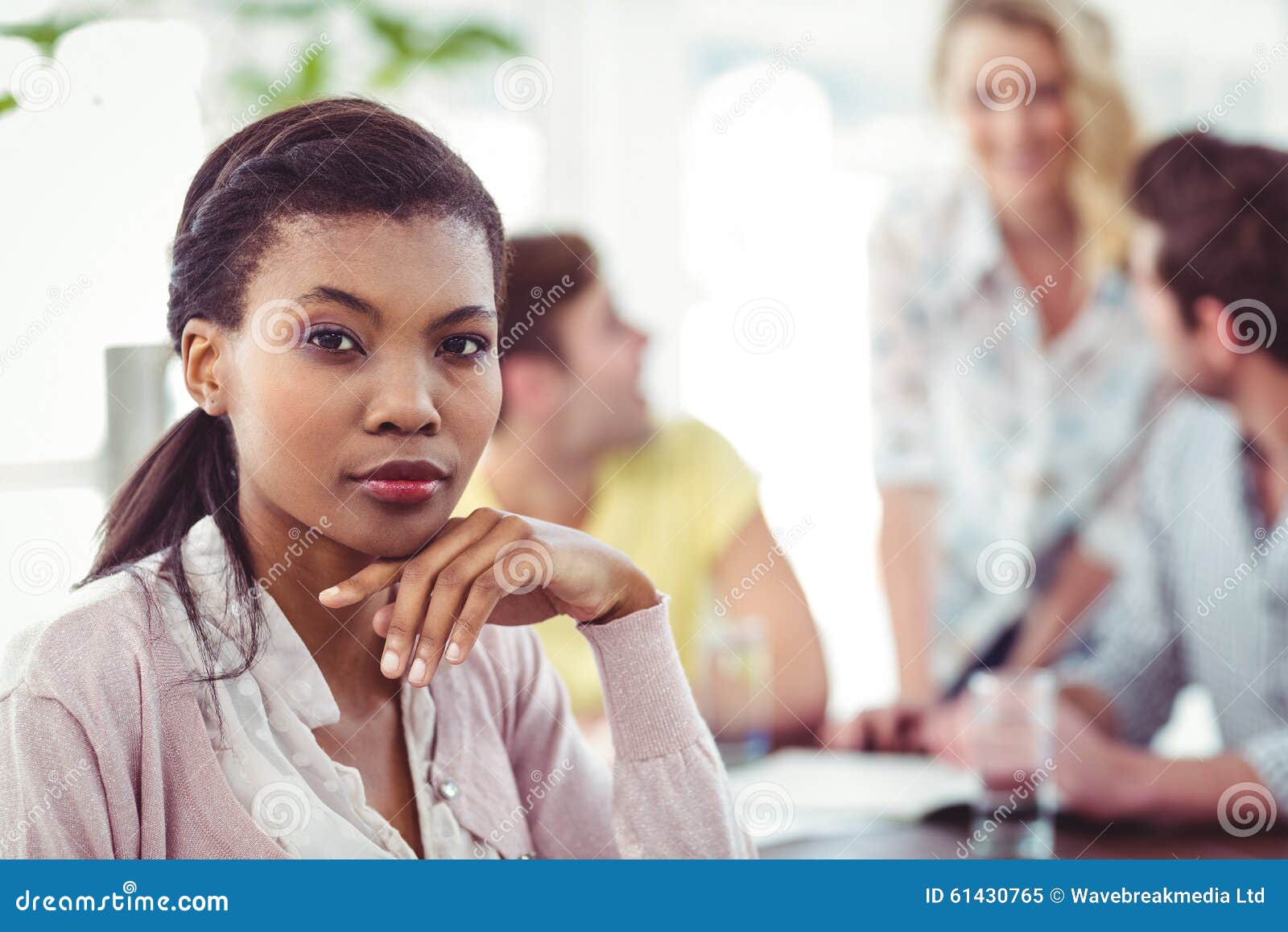 Creative Business Team Working Hard Together Stock Image - Image of ...