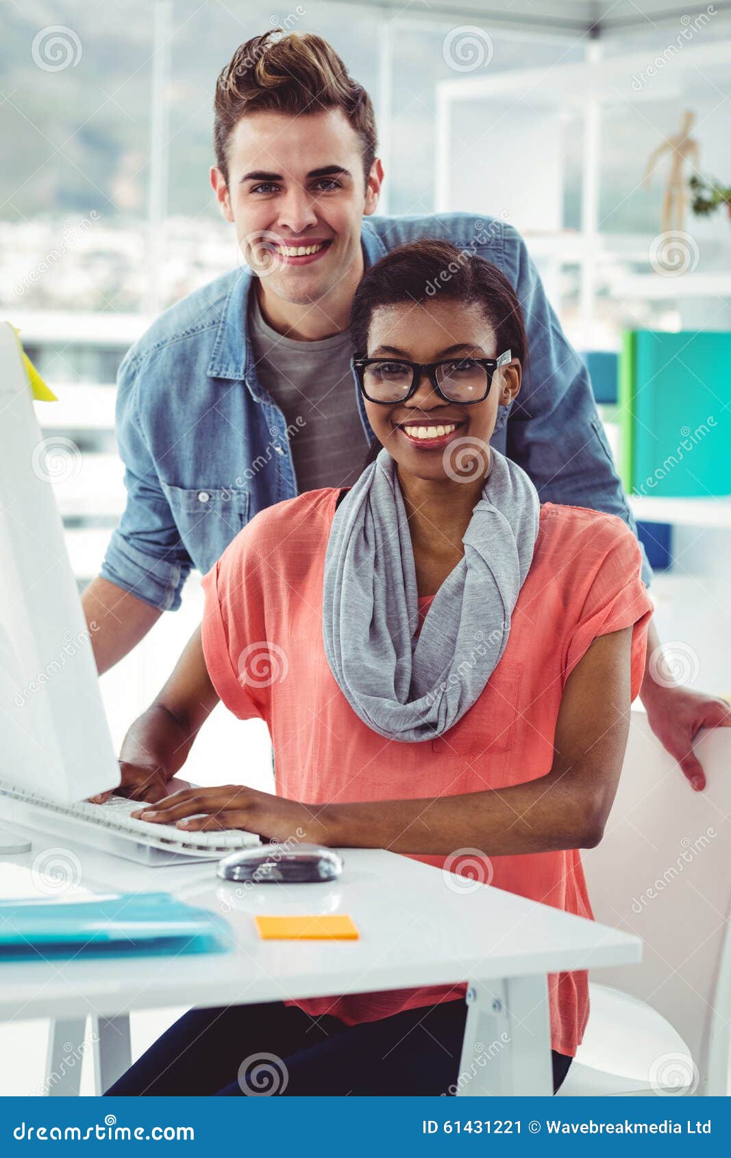 Creative Business Team Working Hard Together Stock Image - Image of ...