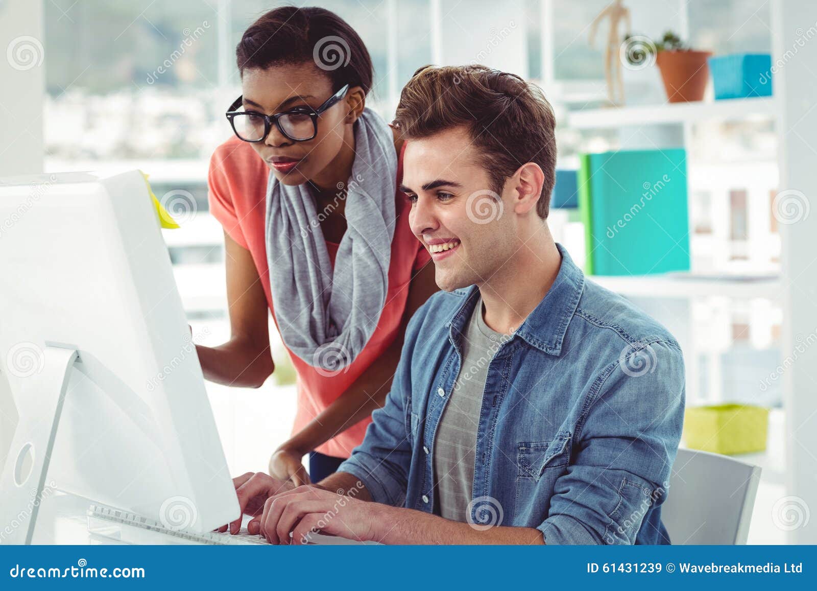 Creative Business Team Working Hard Together Stock Image - Image of ...