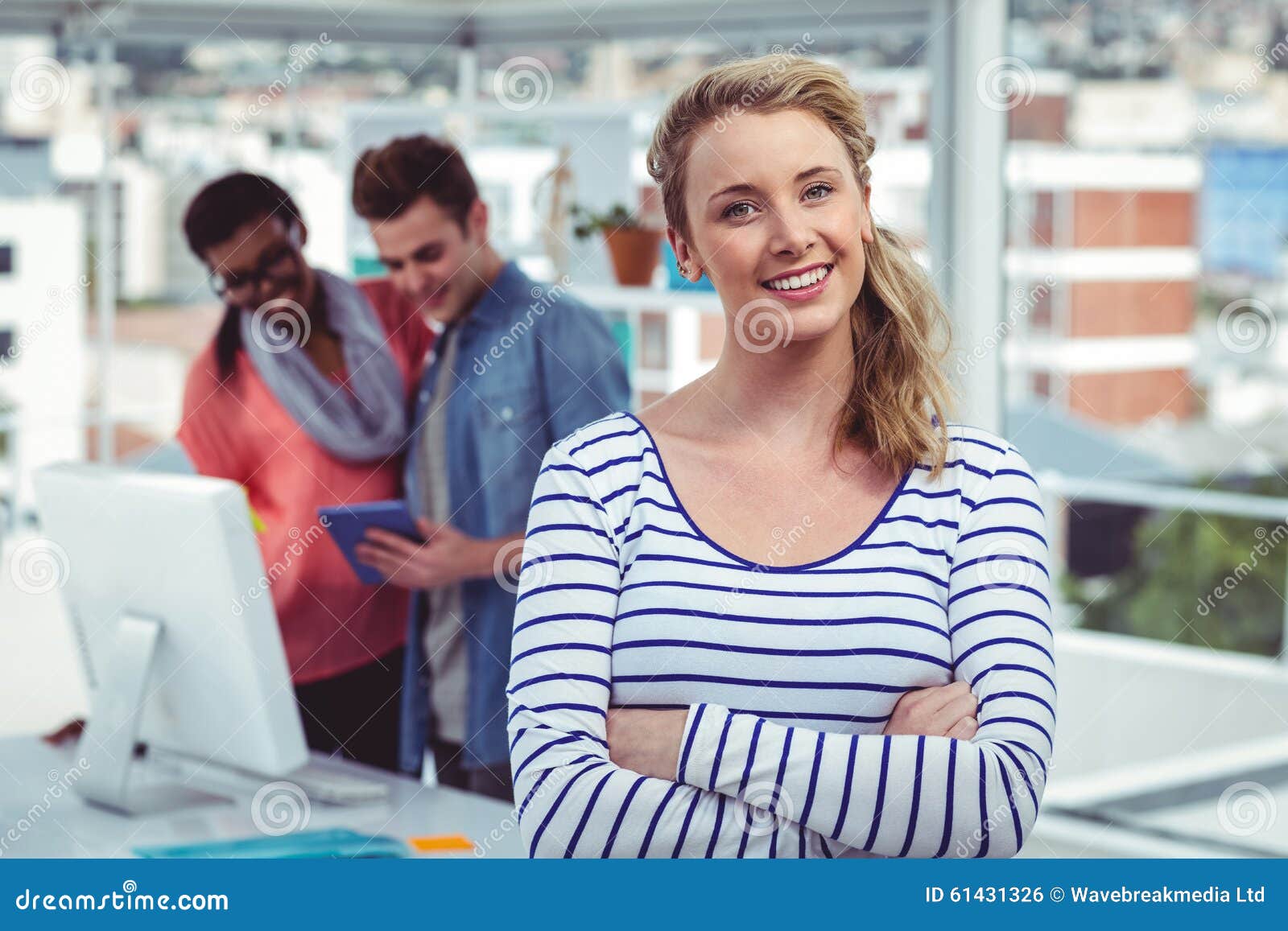 Creative Business Team Working Hard Together Stock Photo - Image of ...