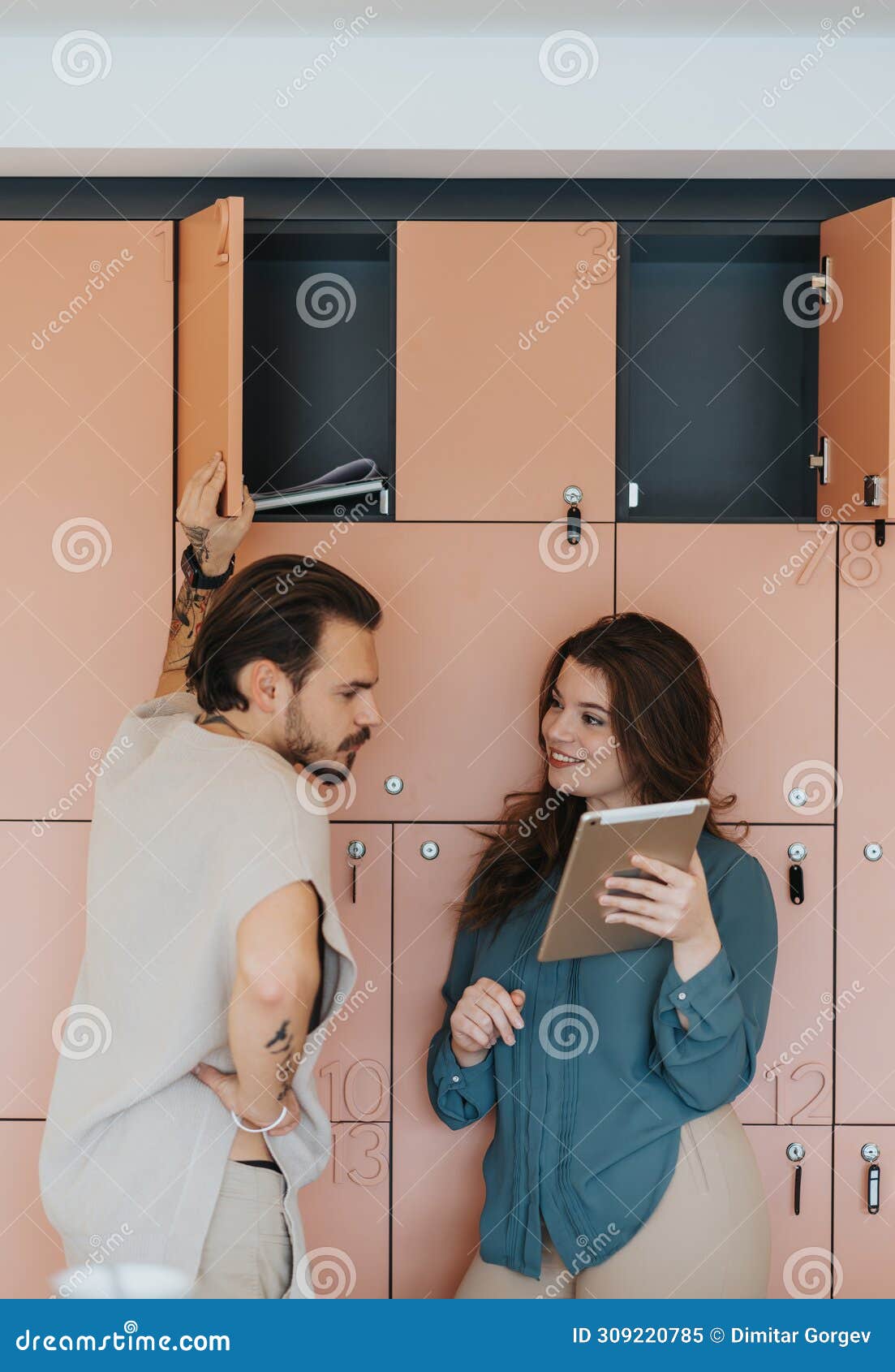 Creative Businesspeople Collaborating in a Positive Workplace. Sharing Ideas, Discussing Plans ...