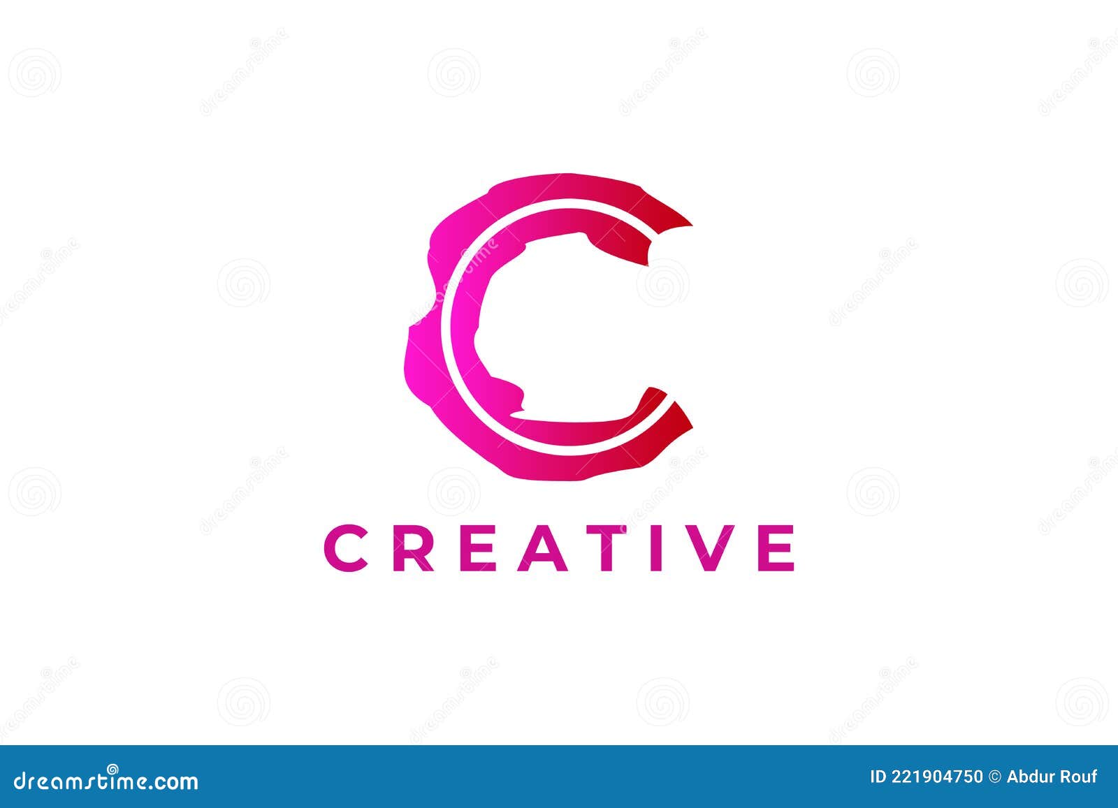 Creative C Logo Which is Unique, Modern and Eye Catching. Stock Vector ...