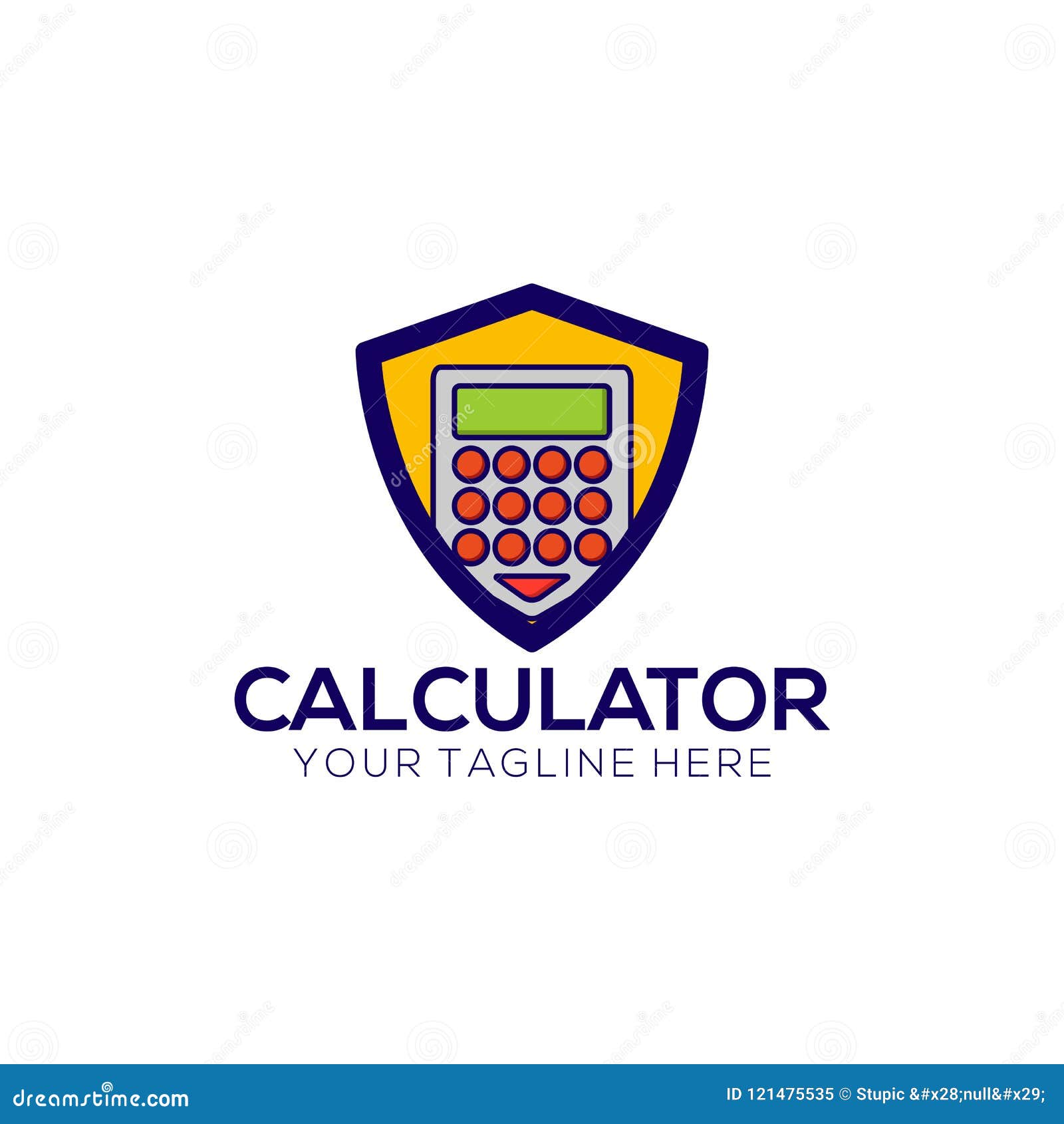 Creative Calculator Logo Design Vector Art Logo Stock Vector ... Creative Calculator Logo Design Vector Art Logo Stock Vector ...