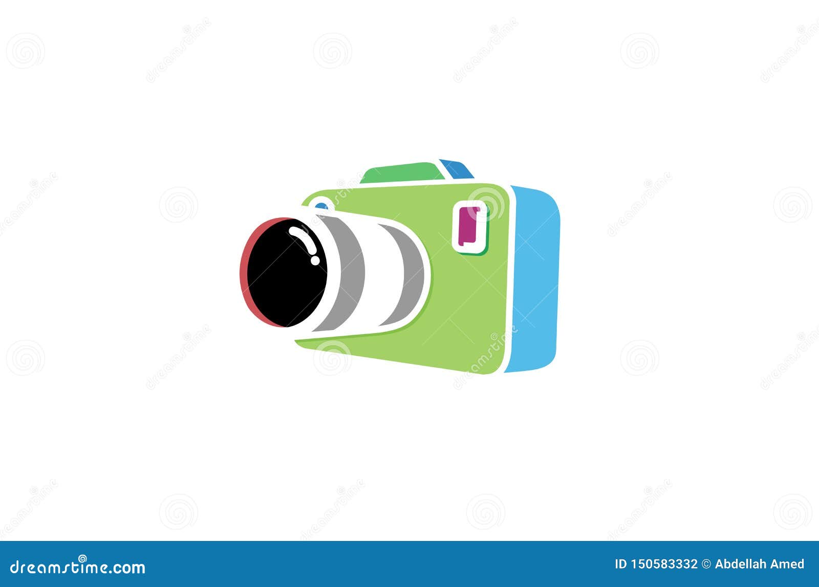 Creative Camera Logo Design Symbol Vector Illustration Stock Vector ...